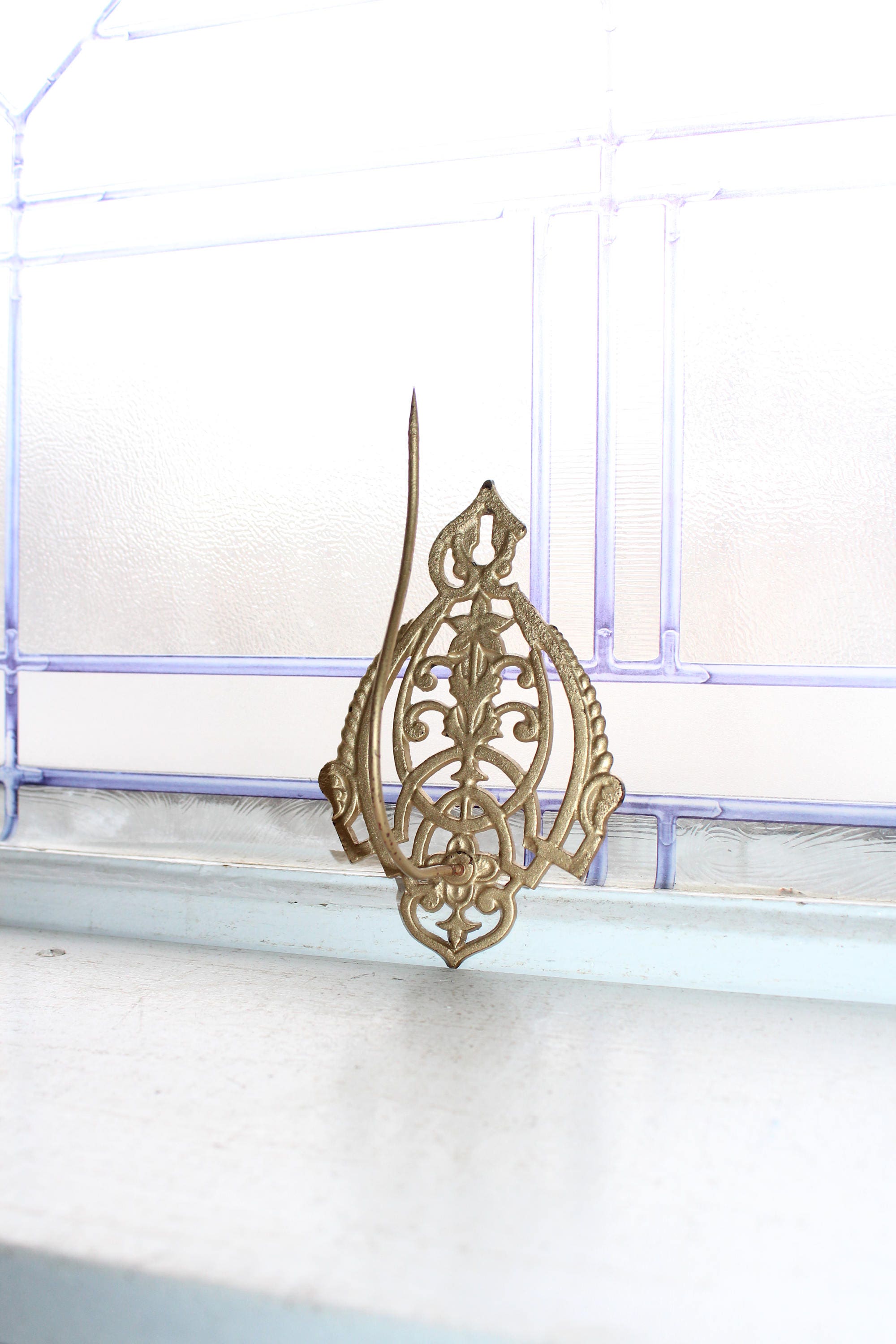 Antique Cast Iron Bill Hook Receipt Hook