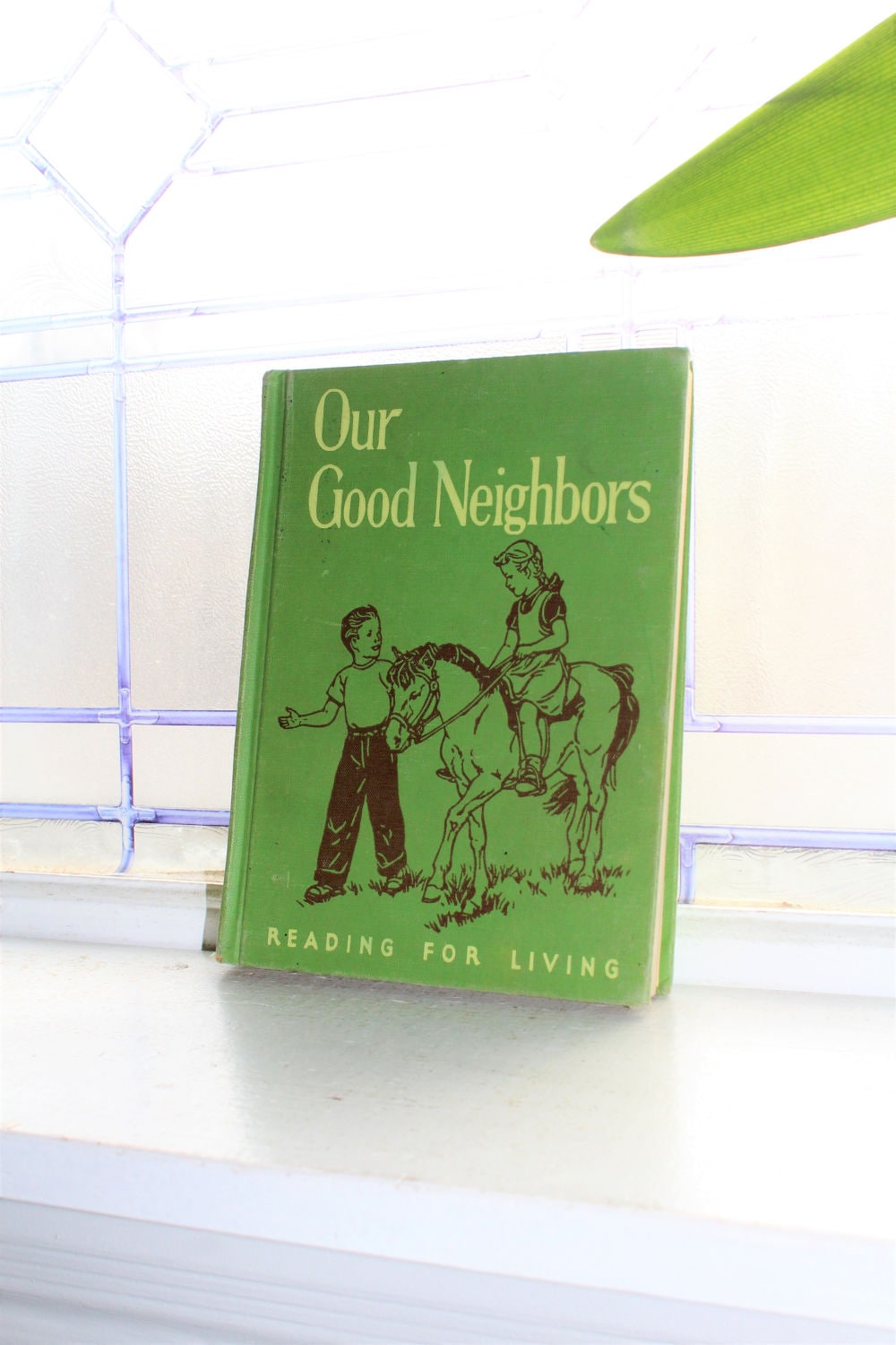 Basic Reader Book Children's Book Our Good Neighbors Vintage 1950