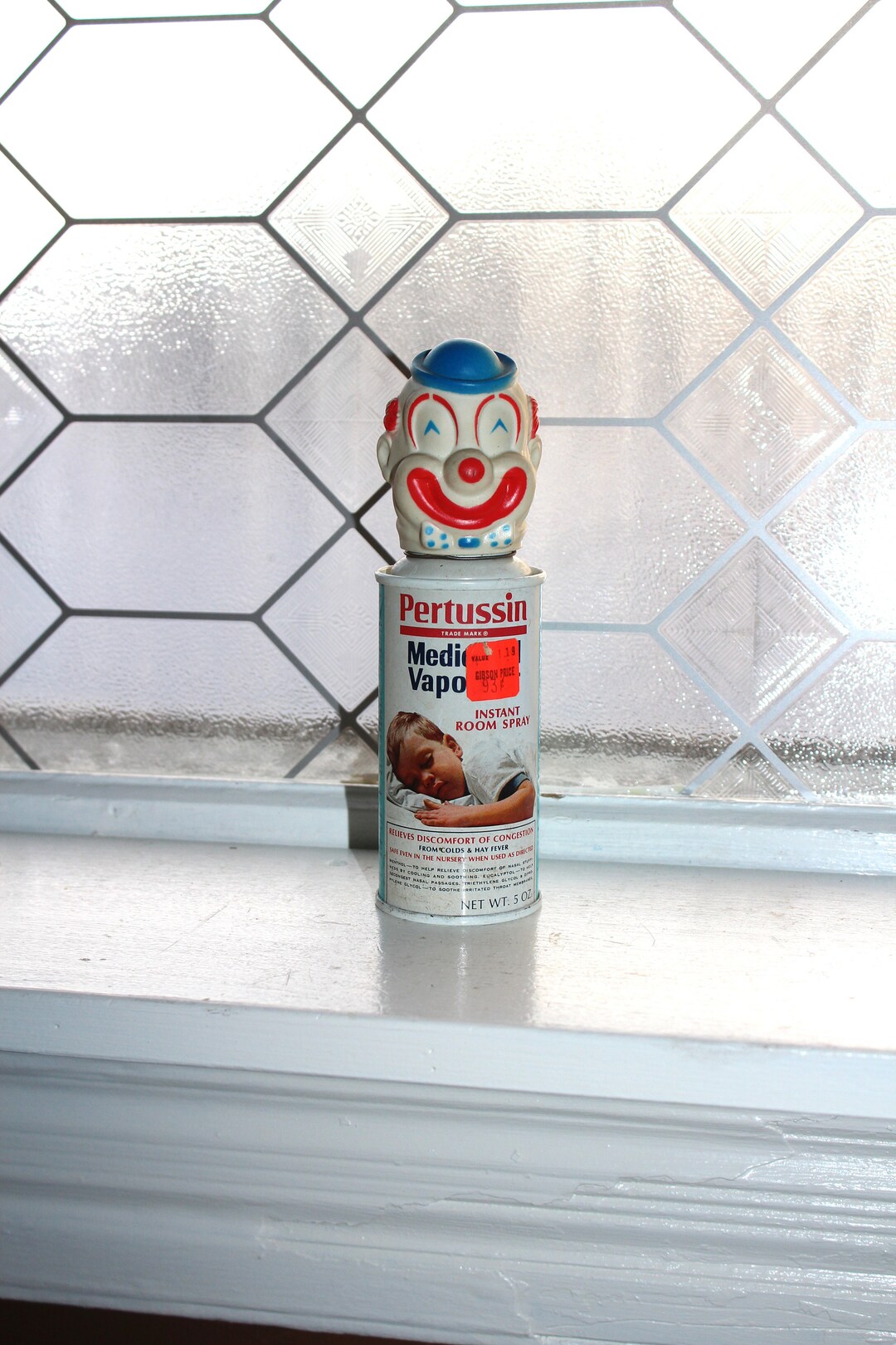 Vintage Pertussin Medicated Vaporizer Bottle With Clown Puppet - Etsy