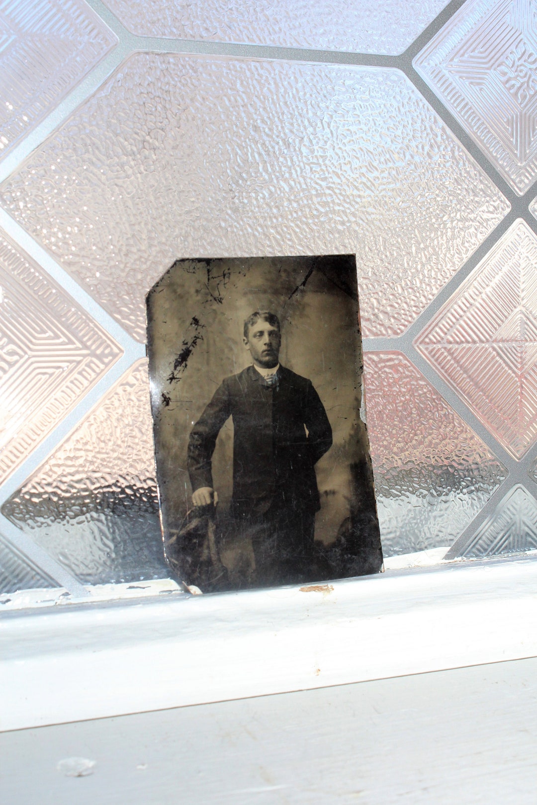 Antique Tin Type Photograph of a Victorian Man Circa 1850-1860s - Etsy