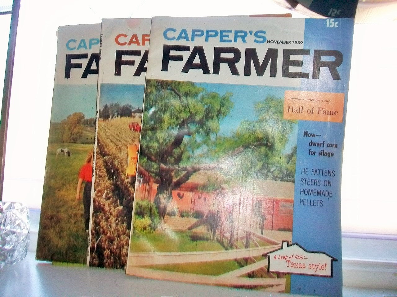 3 Vintage Magazines Capper's Farmer 1959 1960