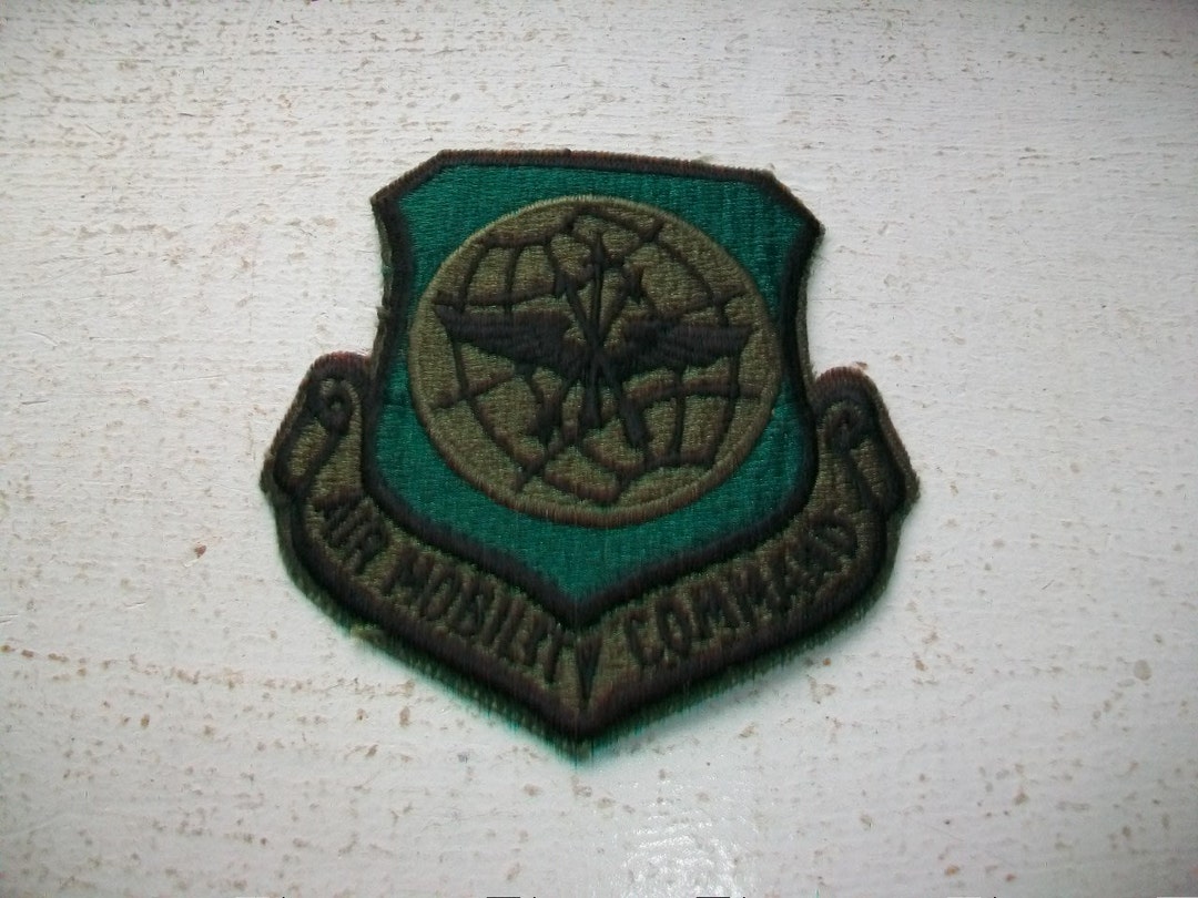 US Air Force Air Mobility Command Patch New Old Stock - Etsy