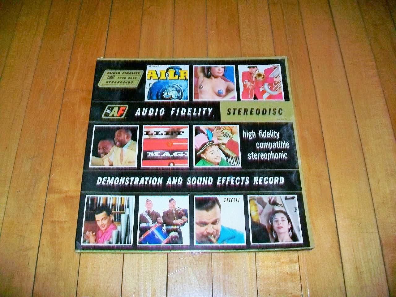 1959 Stereophonic Demonstration and Sound Effects Vinyl Record Album ...