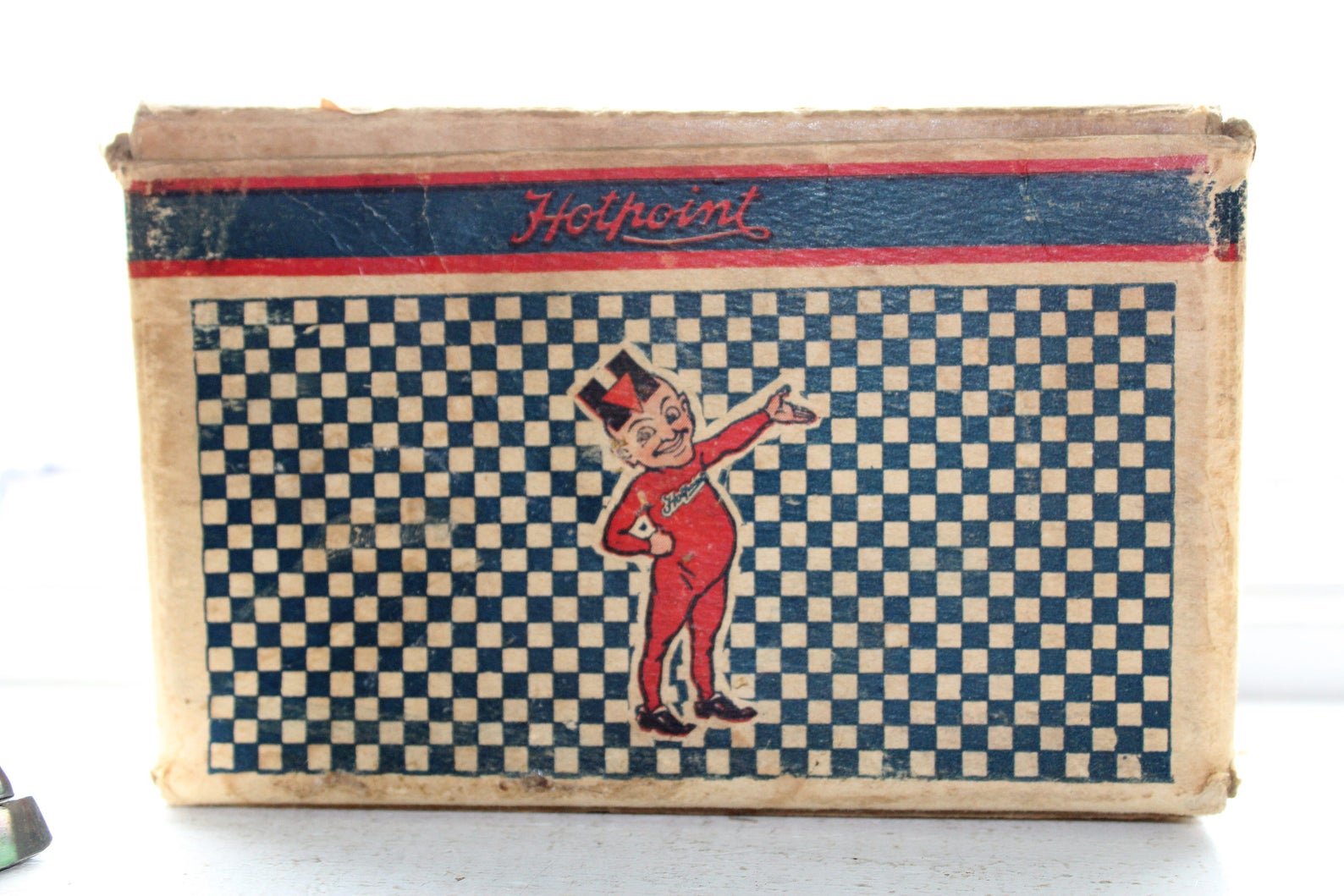 Antique Clothes Iron Hotpoint With Original Box Laundry Room - Etsy