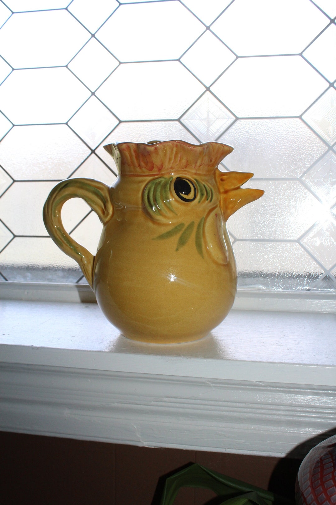 Vintage Chicken Pitcher World Market Italy - Etsy
