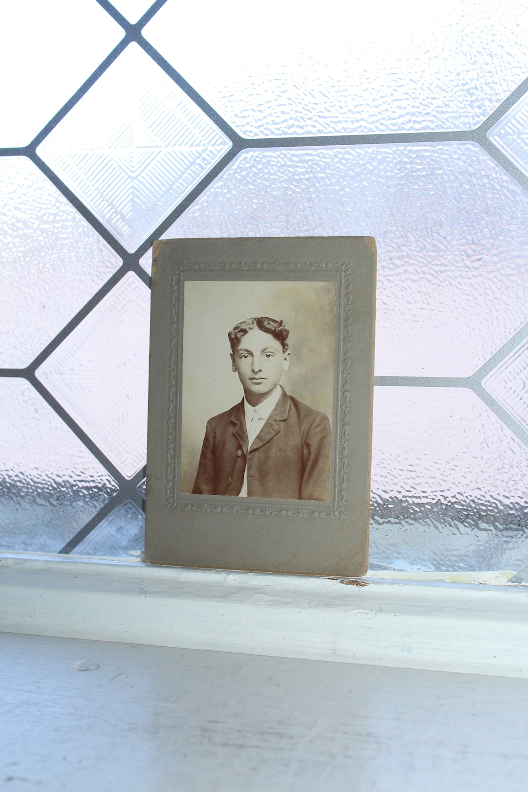 Antique Carte De Visite CDV Photograph Handsome Young Victorian Man - Etsy