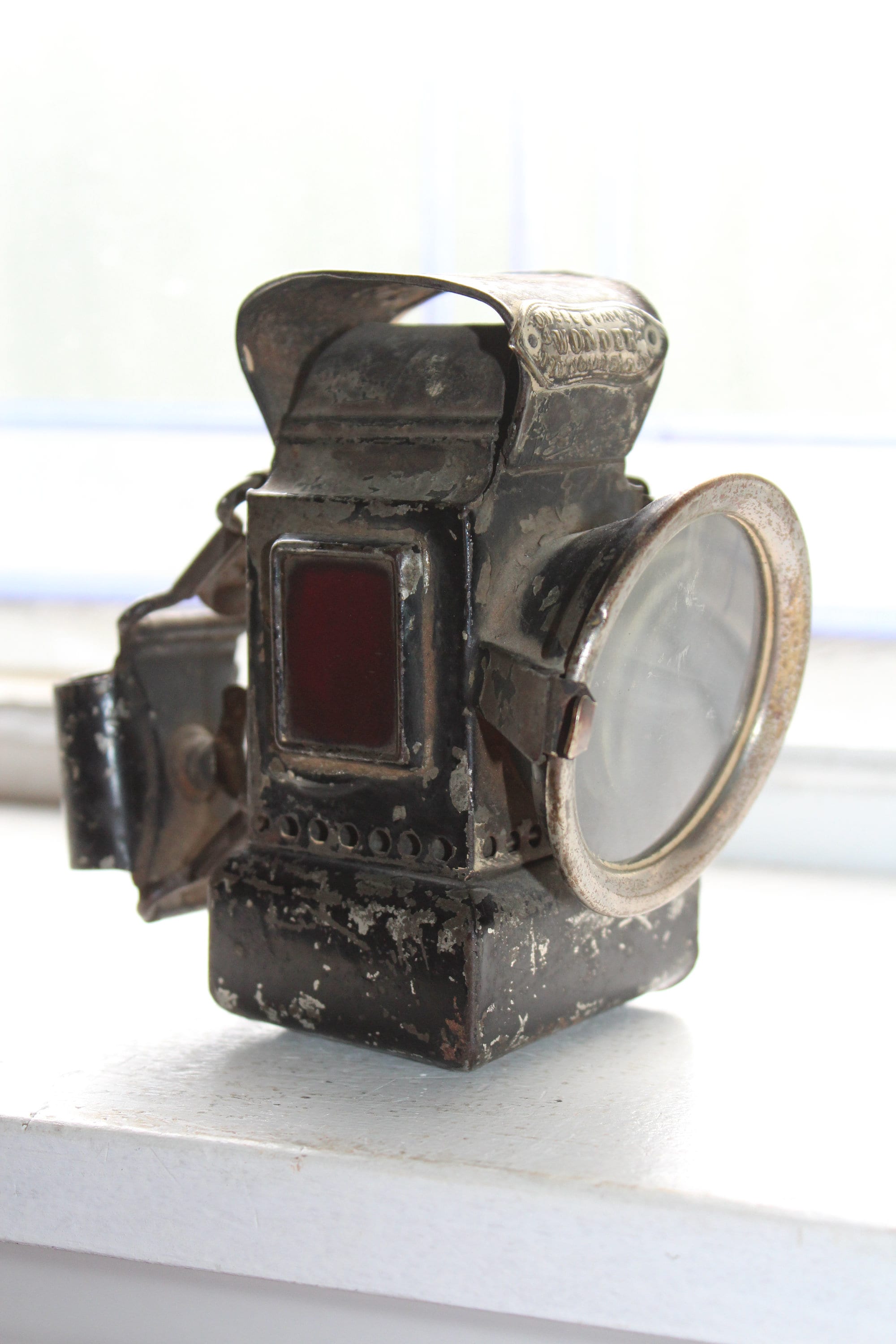 Antique Wonder Bicycle Light Lamp Powell & Hanmer