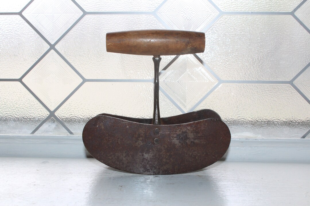 Antique Kitchen Chopper Double Bladed - Etsy
