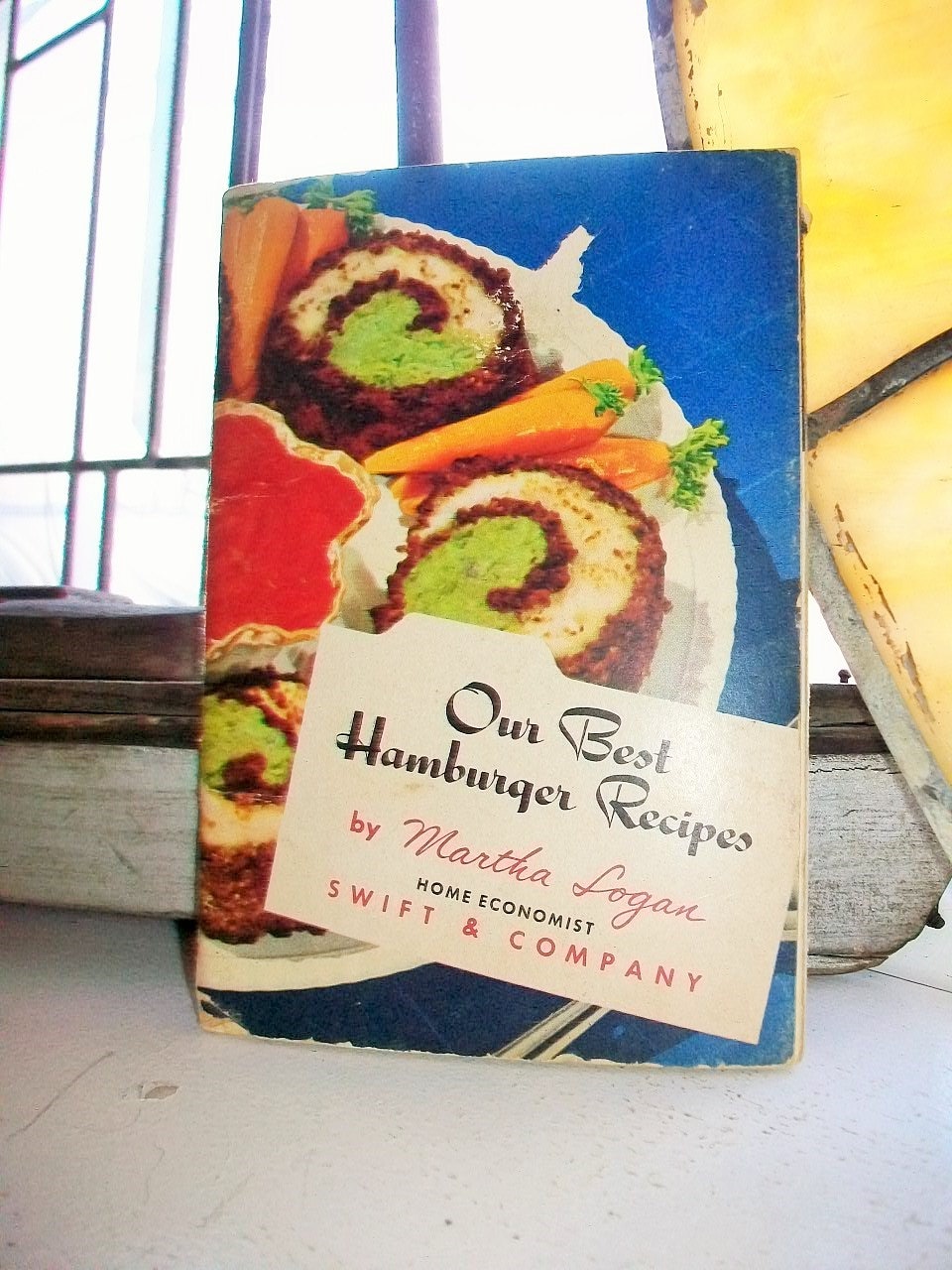 Our Best Hamburger Recipes 1940s Vintage Cookbook Swift and Company