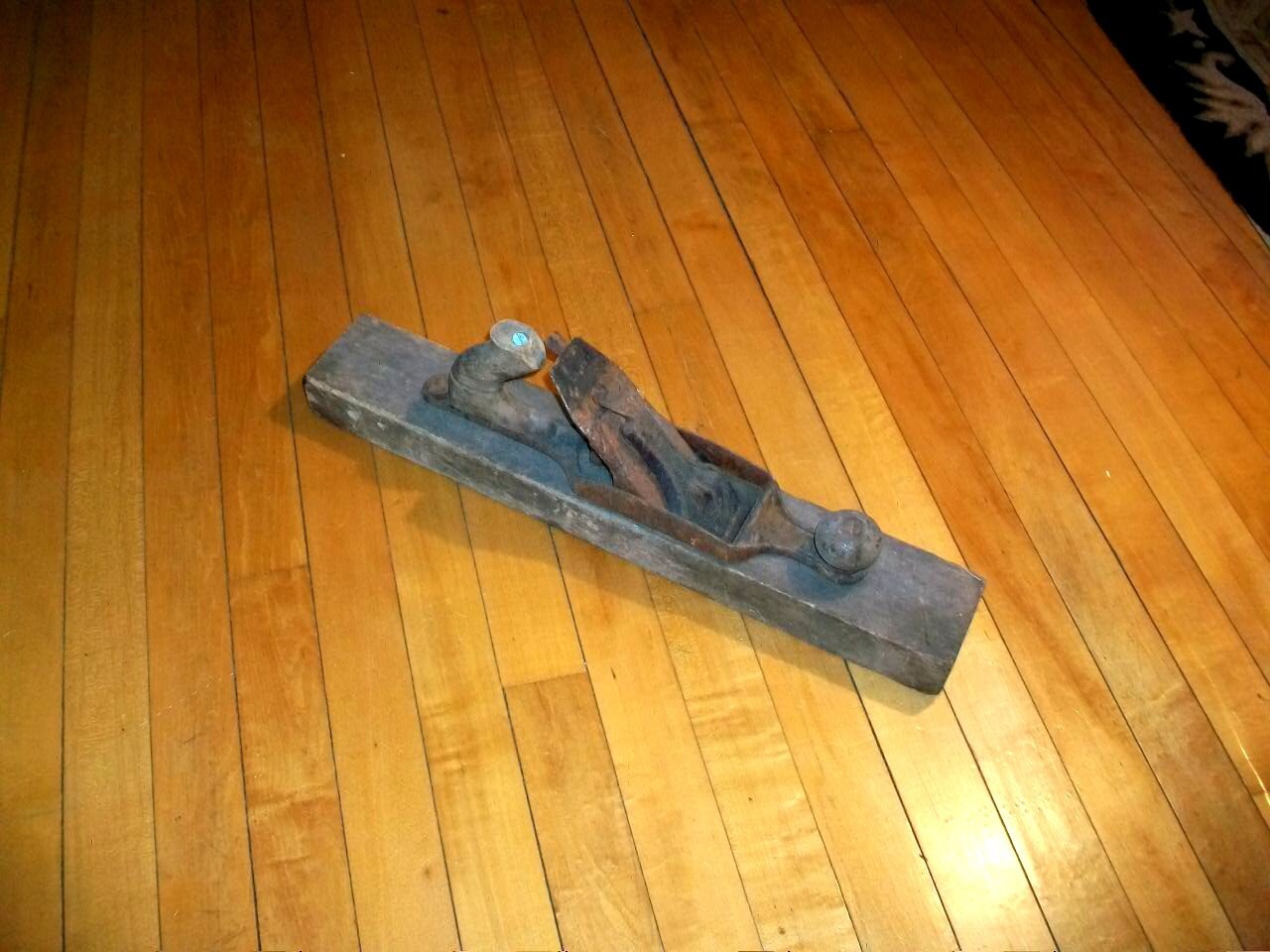 Vintage Wood Planer Antique Tool Country Plane