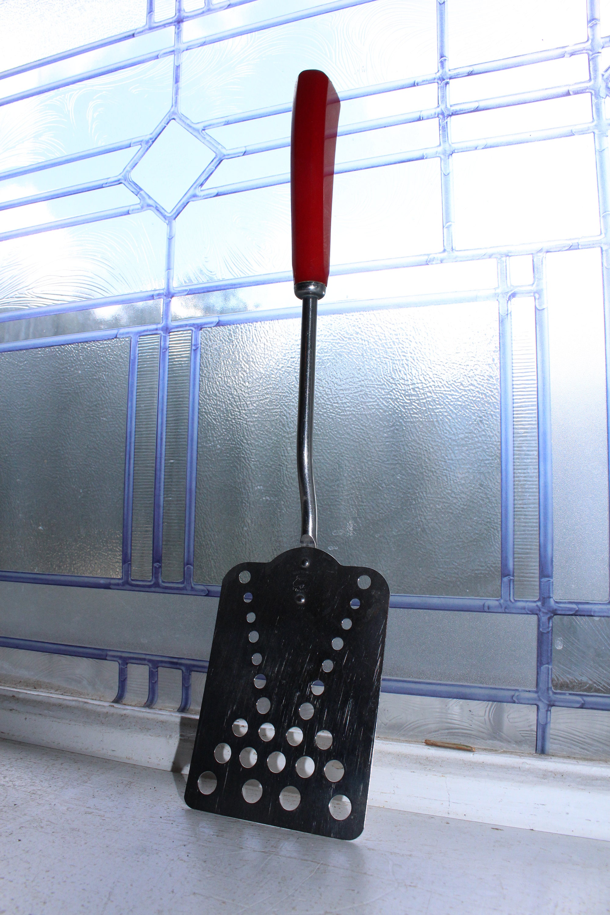 Vintage Spatula with Red Bakelite Handle 1920s Corona