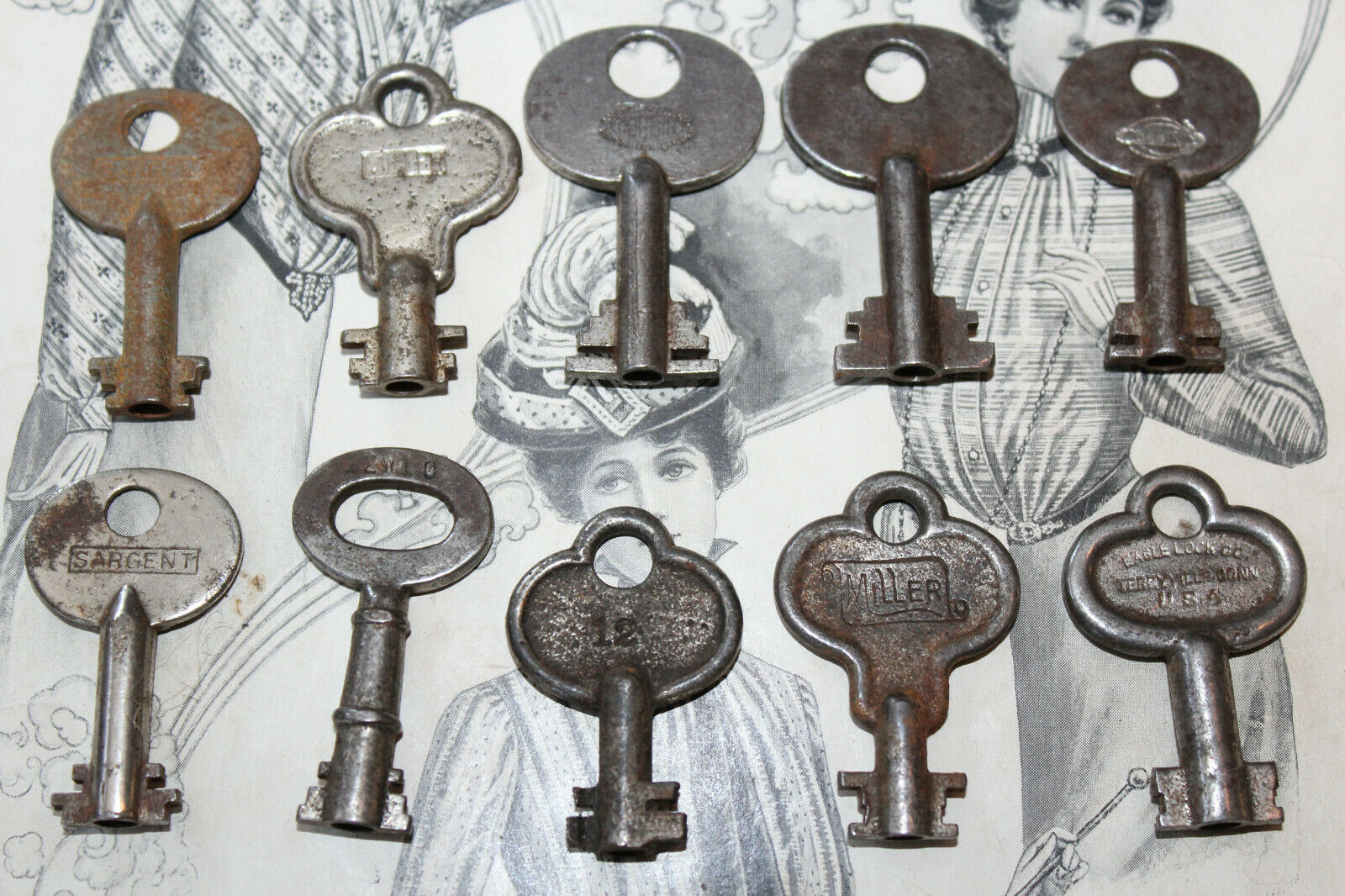 Antique Keys And Locks