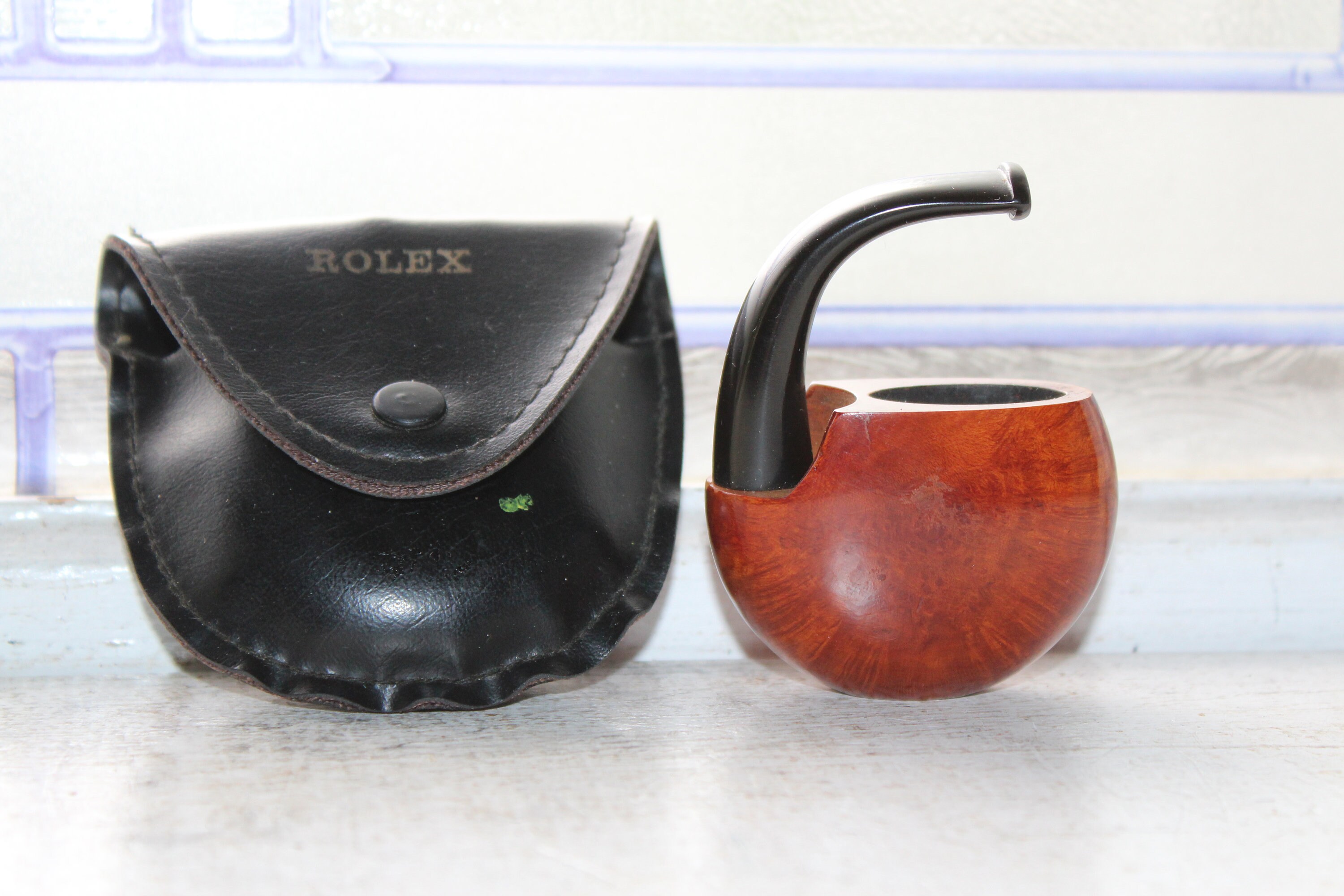Rolex Pocket Tobacco Pipe with Case