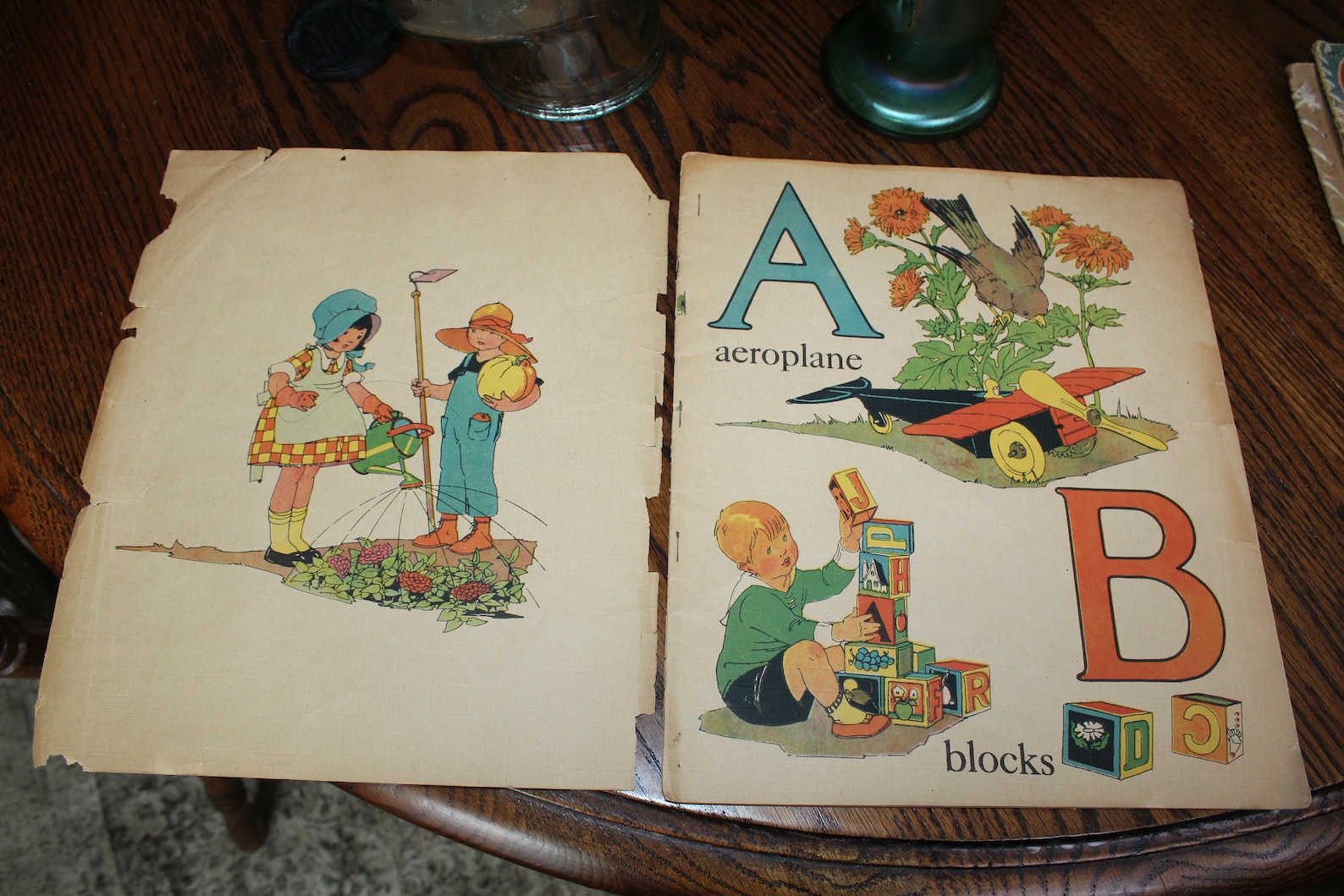 Vintage Alphabet Book Children's Book 1934 - Etsy