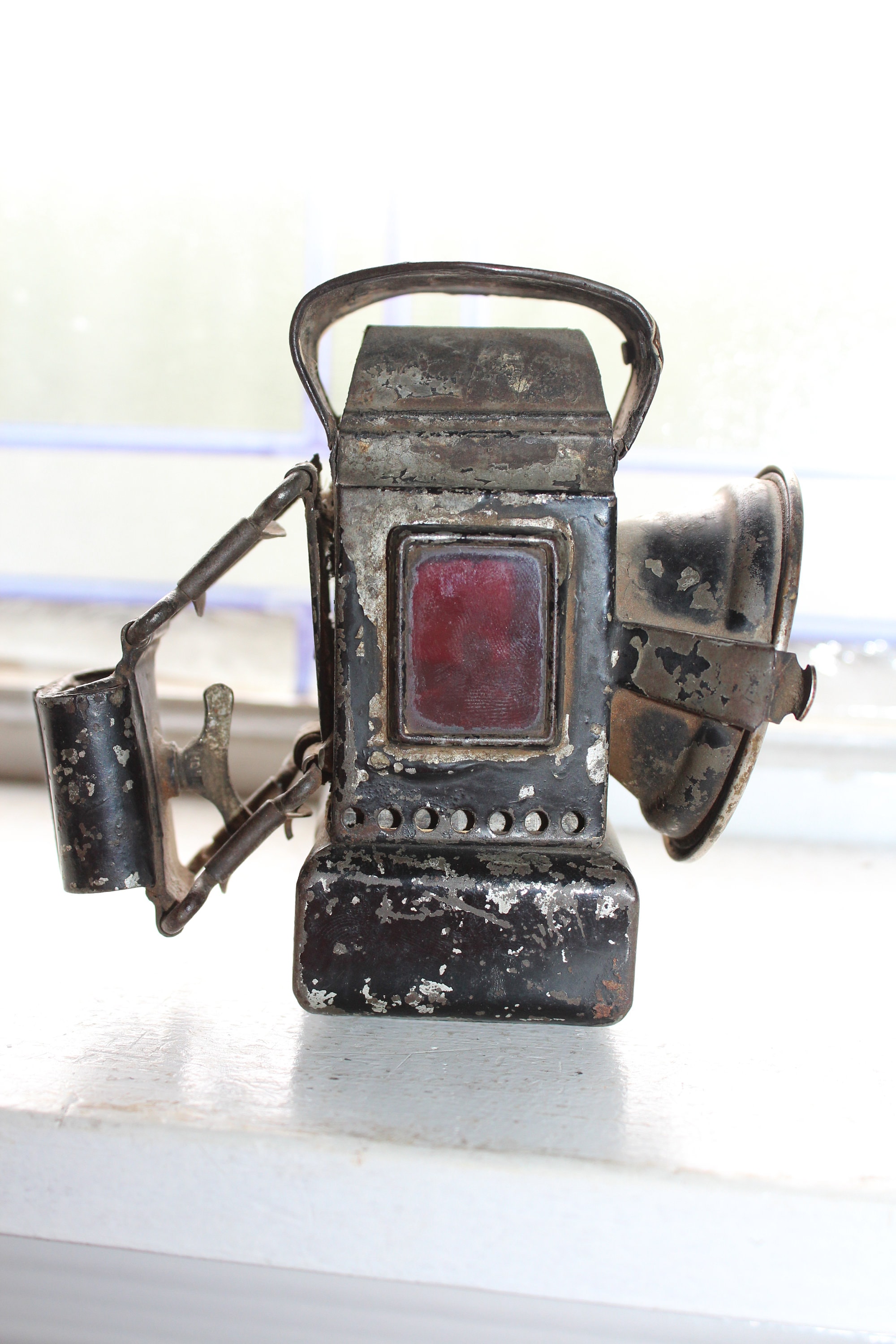 Antique Wonder Bicycle Light Lamp Powell & Hanmer