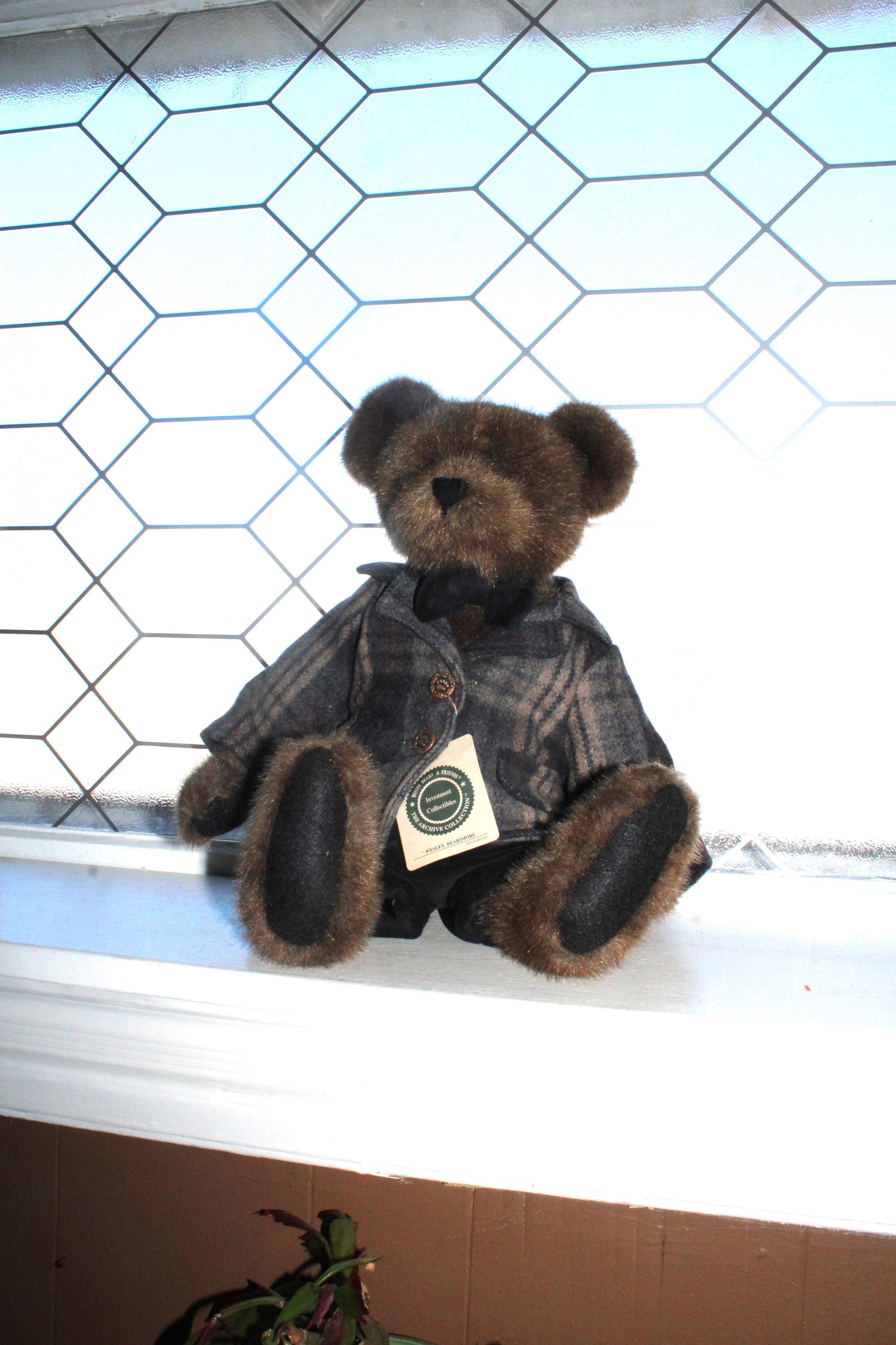 Boyds Bears Wesley Bearimore Teddy Bear Archive Collection with Tag