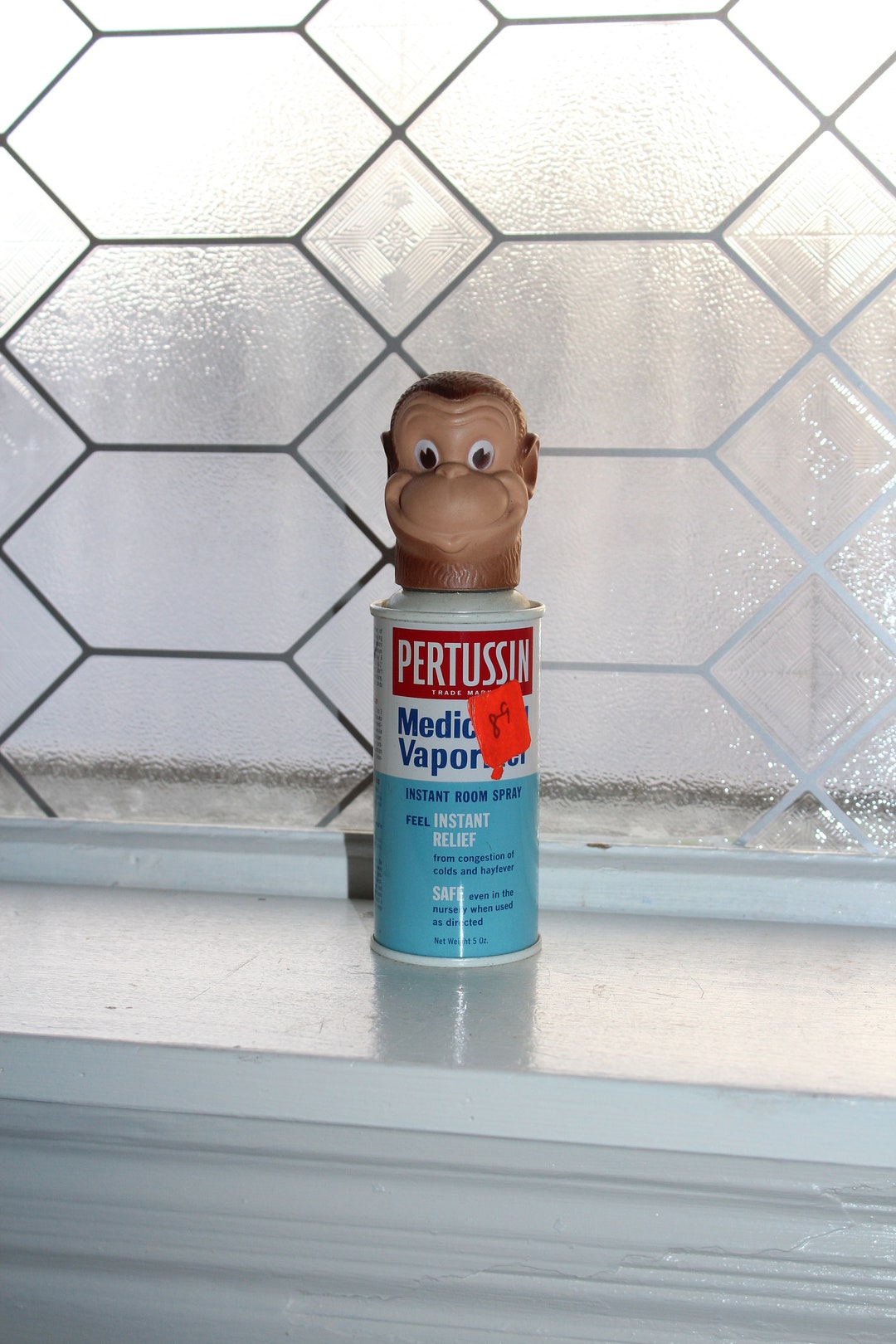 Vintage Pertussin Medicated Vaporizer Bottle With Monkey Puppet - Etsy