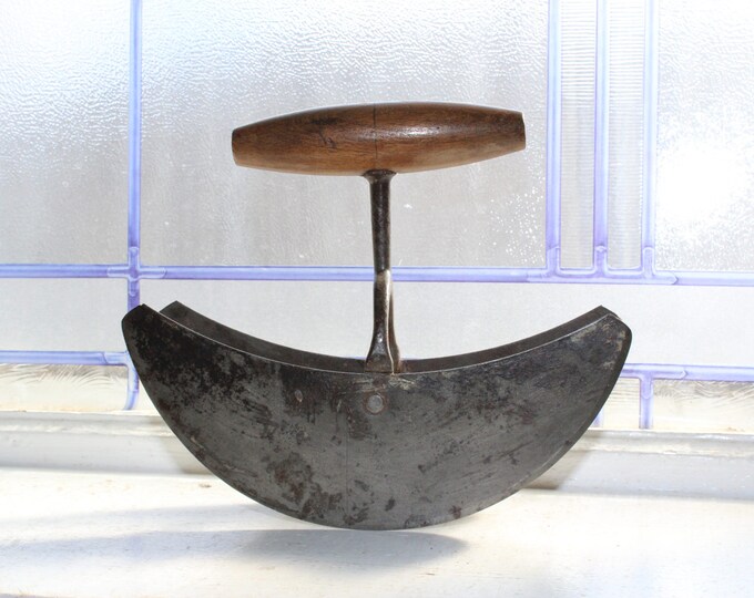 Antique Kitchen Chopper Double Bladed - Etsy