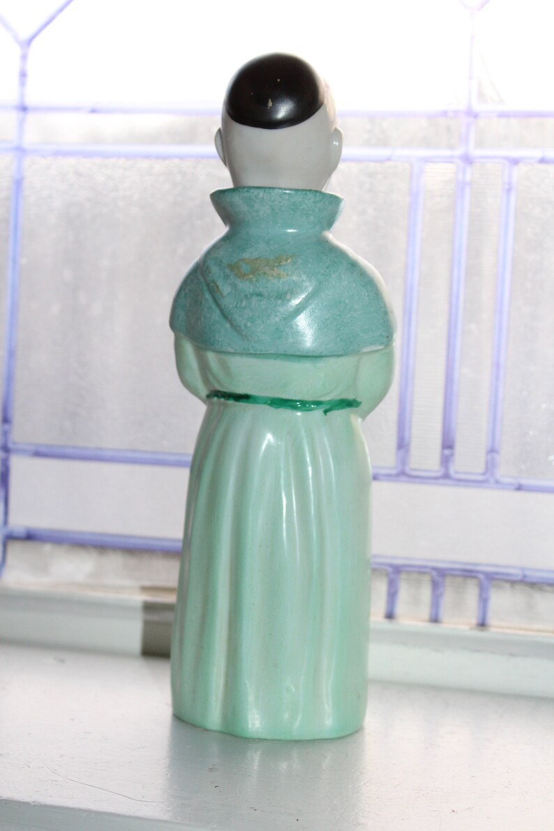Vintage Occupied Japan Porcelain Monk Decanter 1940s - Etsy