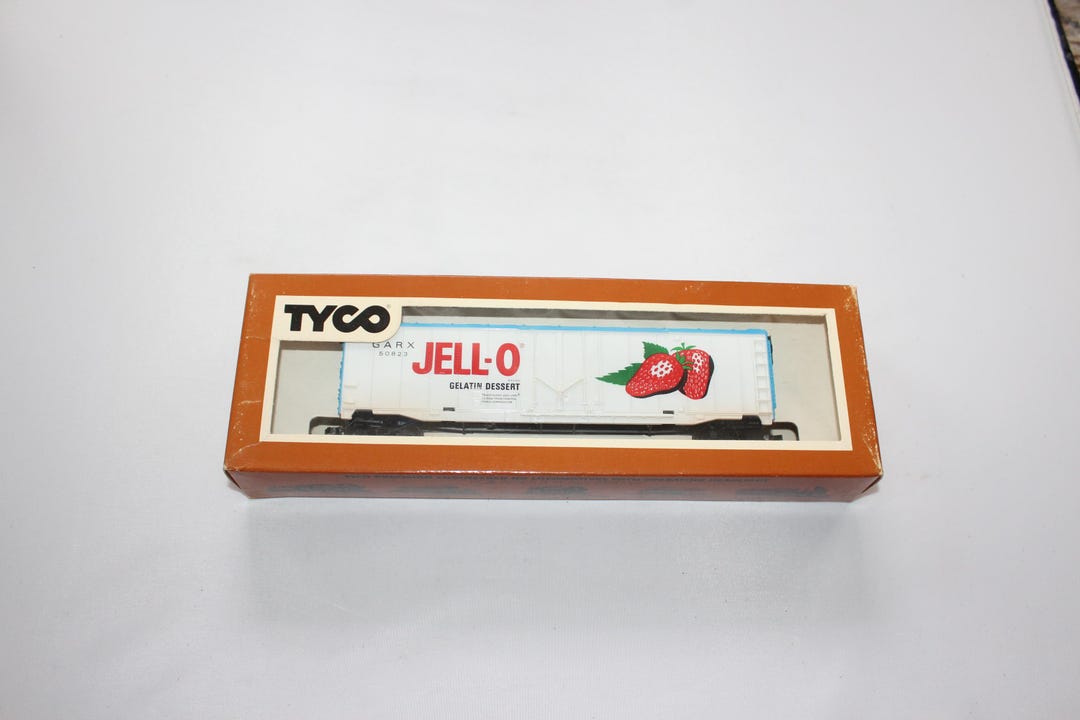 Vintage Tyco HO Scale Jello Box Car 365A - Etsy