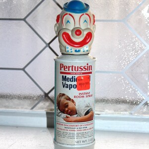 Vintage Pertussin Medicated Vaporizer Bottle With Clown Puppet - Etsy