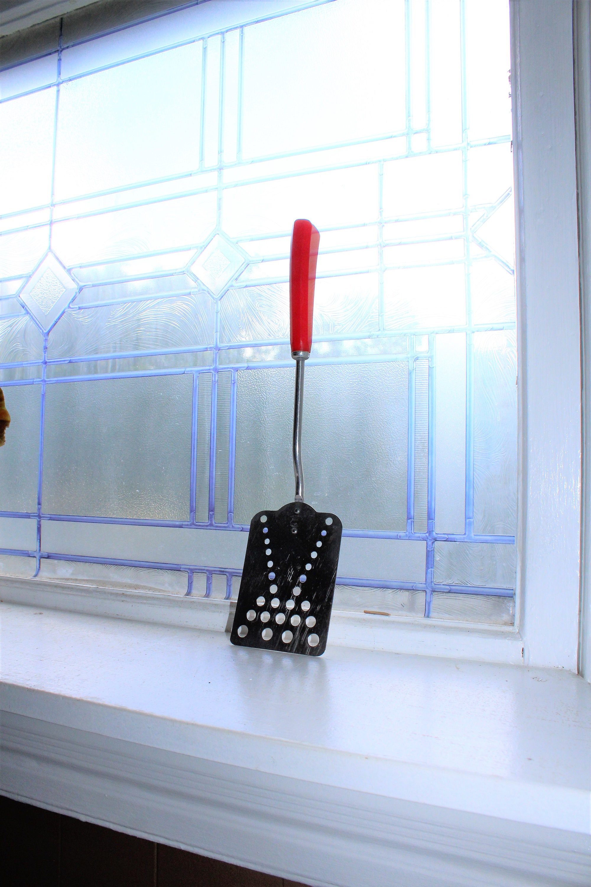 Vintage Spatula with Red Bakelite Handle 1920s Corona