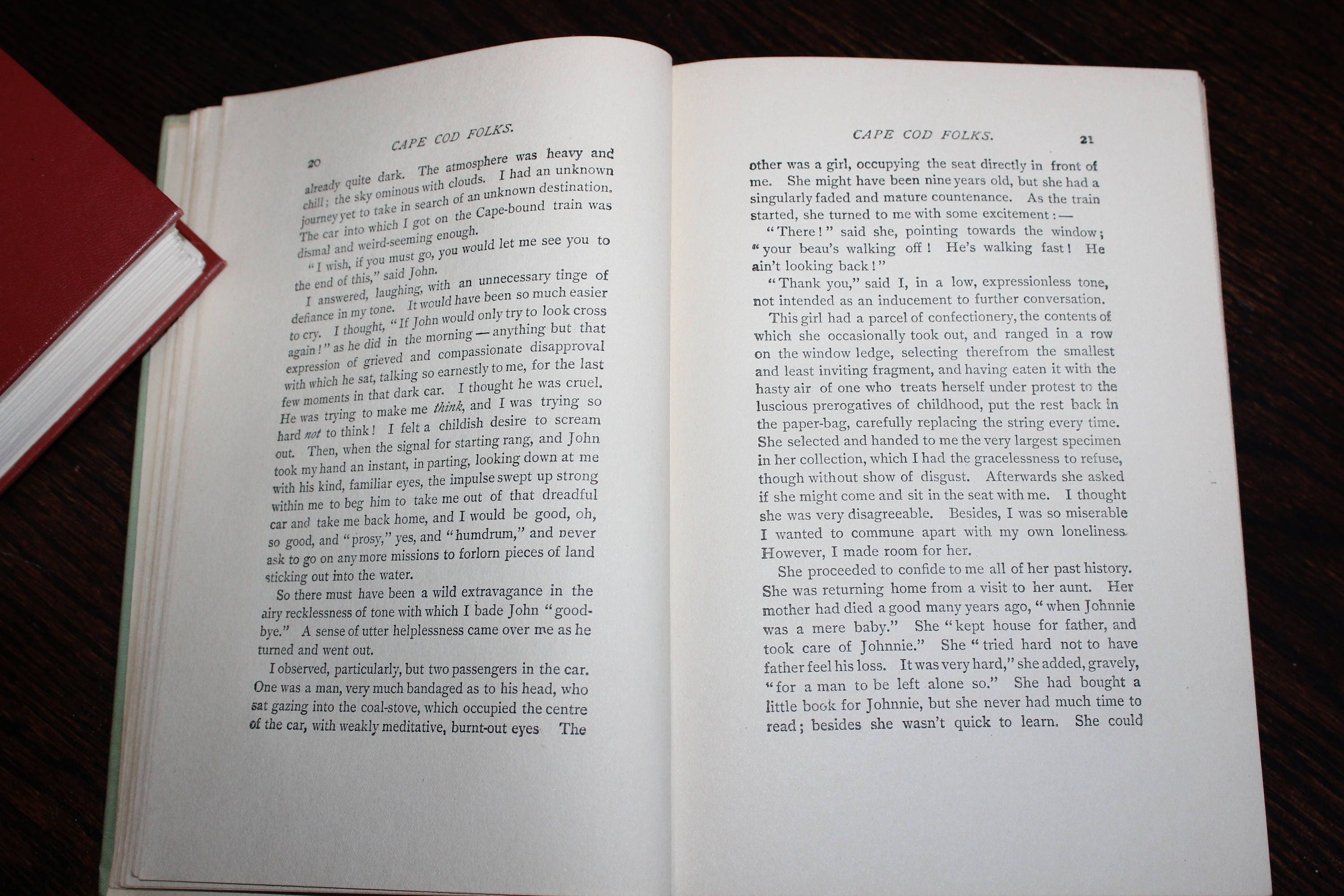 Cape Cod Folks Antique 1904 Book
