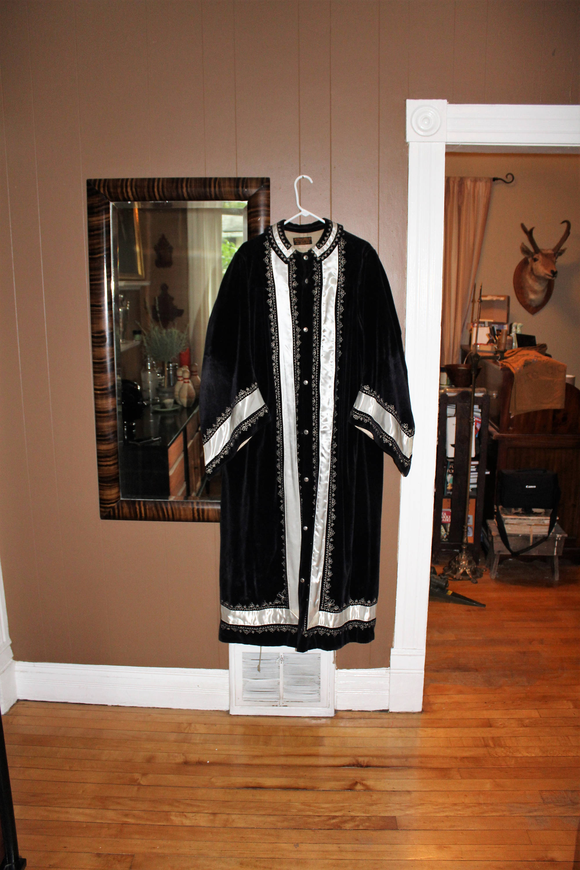 Antique Odd Fellows Robe Masonic Halloween Rennaissance Costume Wizard Robe