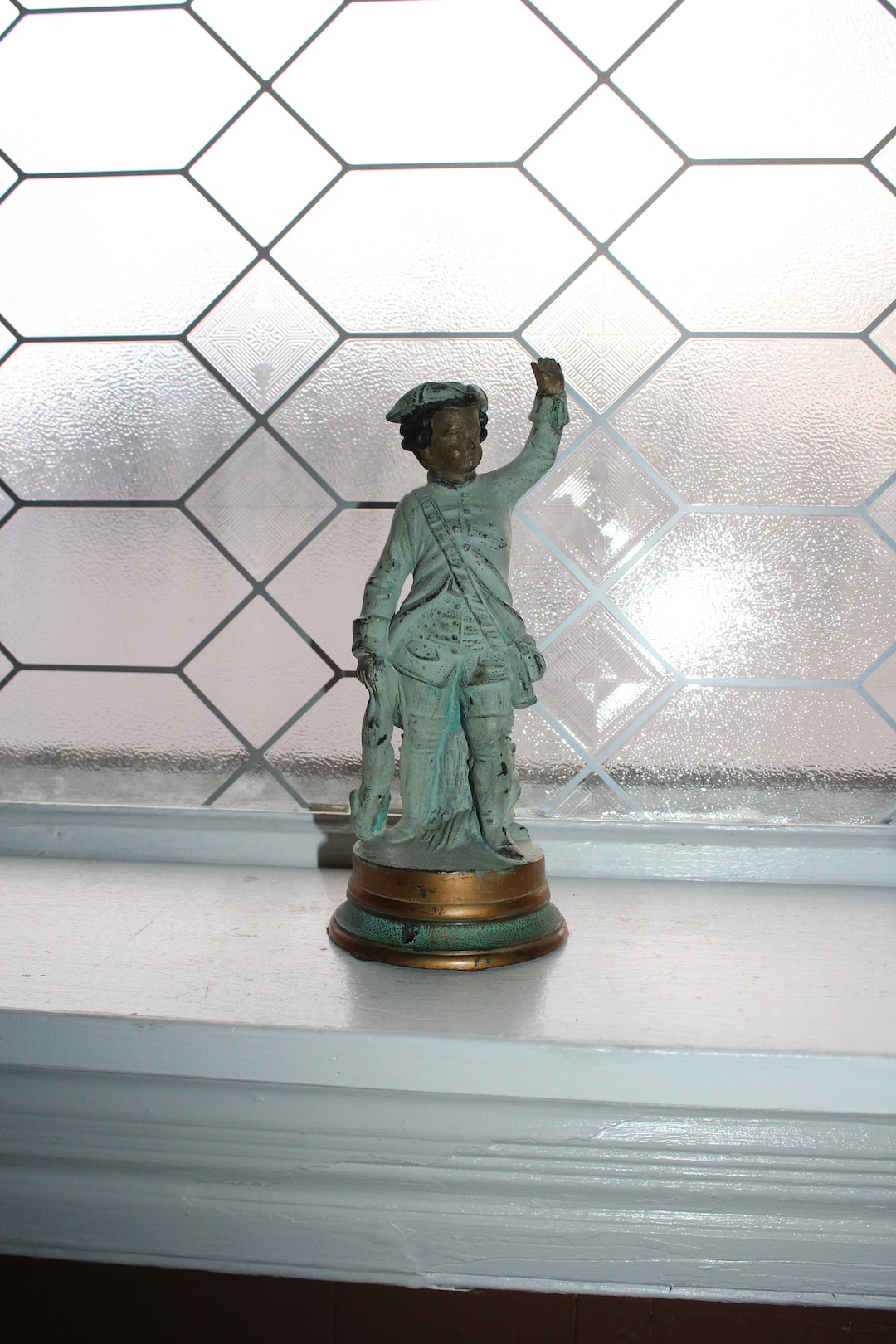 Antique Colonial Man Statue Circa Late 1800s - Etsy