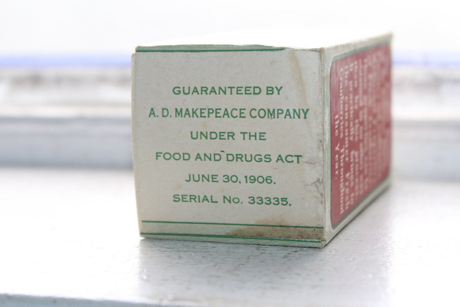 Antique Evaporated Cranberries Box Country Store Display - Etsy