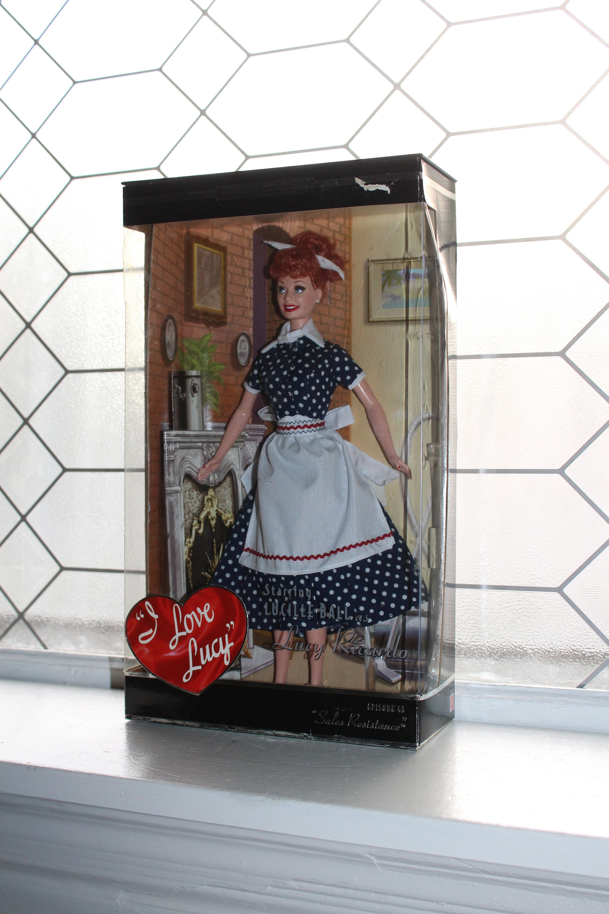 I Love Lucy Barbie Doll in Box Sales Resistance B3451