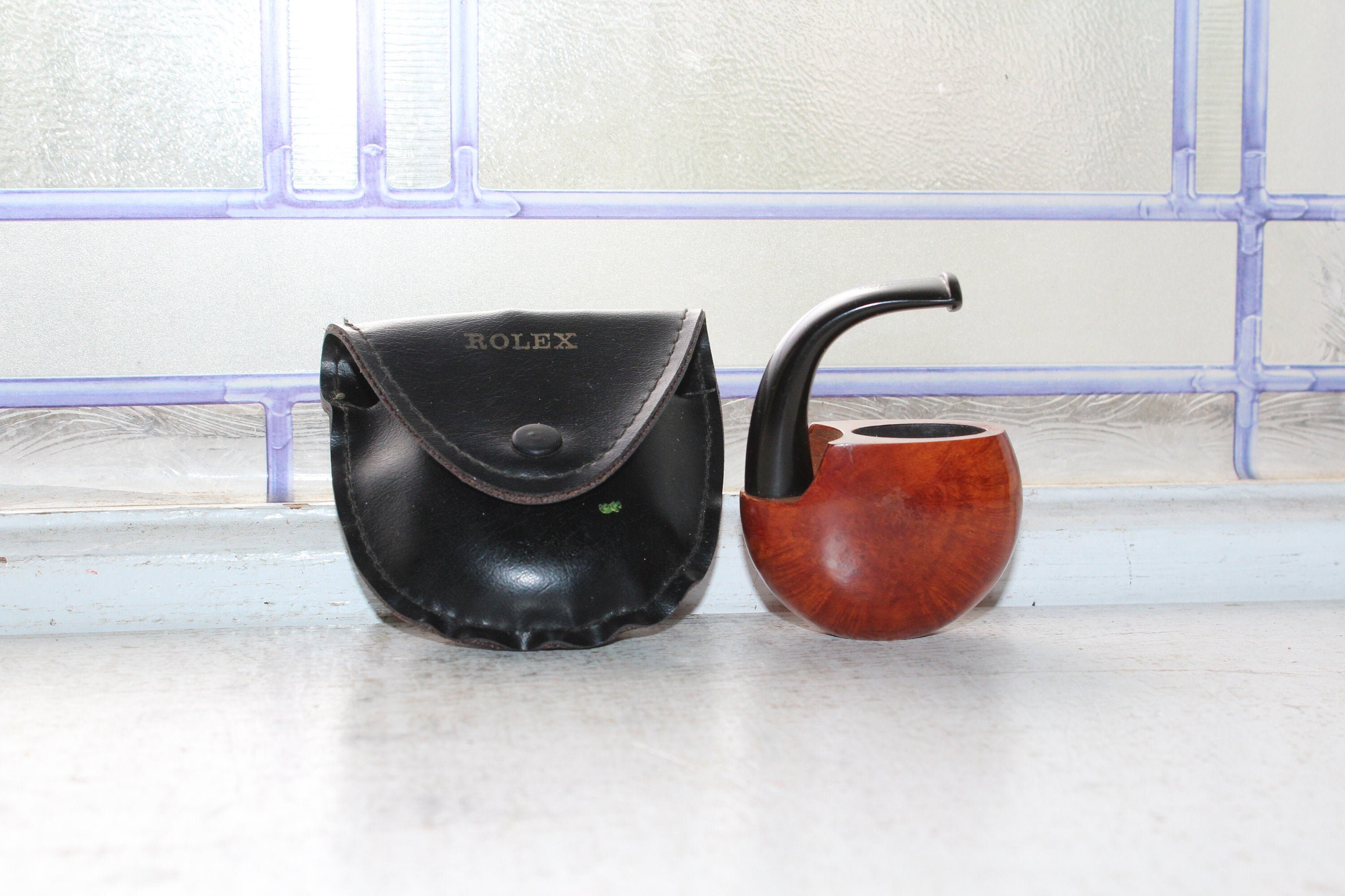 Rolex Pocket Tobacco Pipe with Case