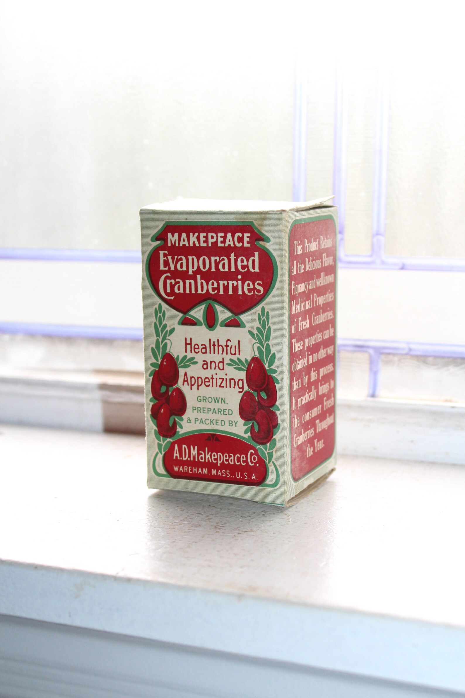 Antique Evaporated Cranberries Box Country Store Display | Etsy