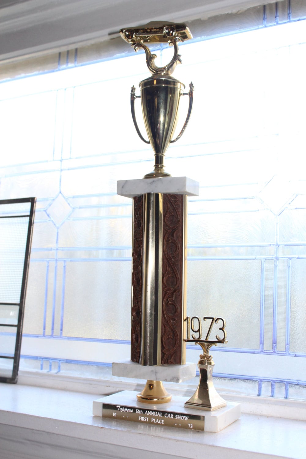 Vintage Trophy 1970s Car Show Trophy Toppers Car Club Fargo ND