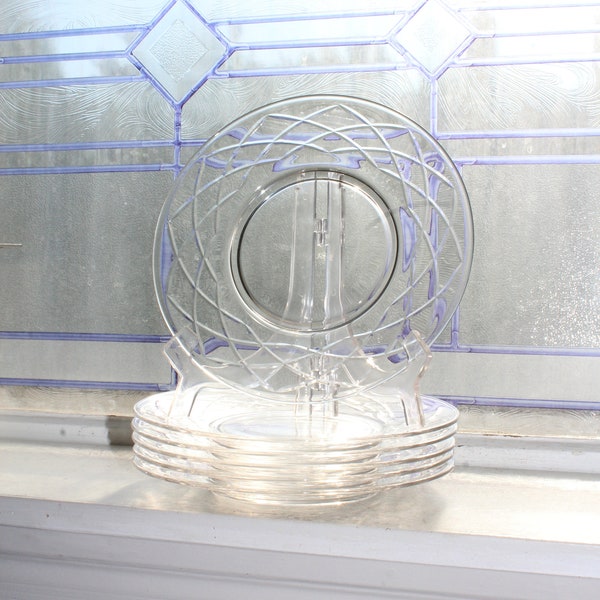 Crystal Glass Plate - Etsy