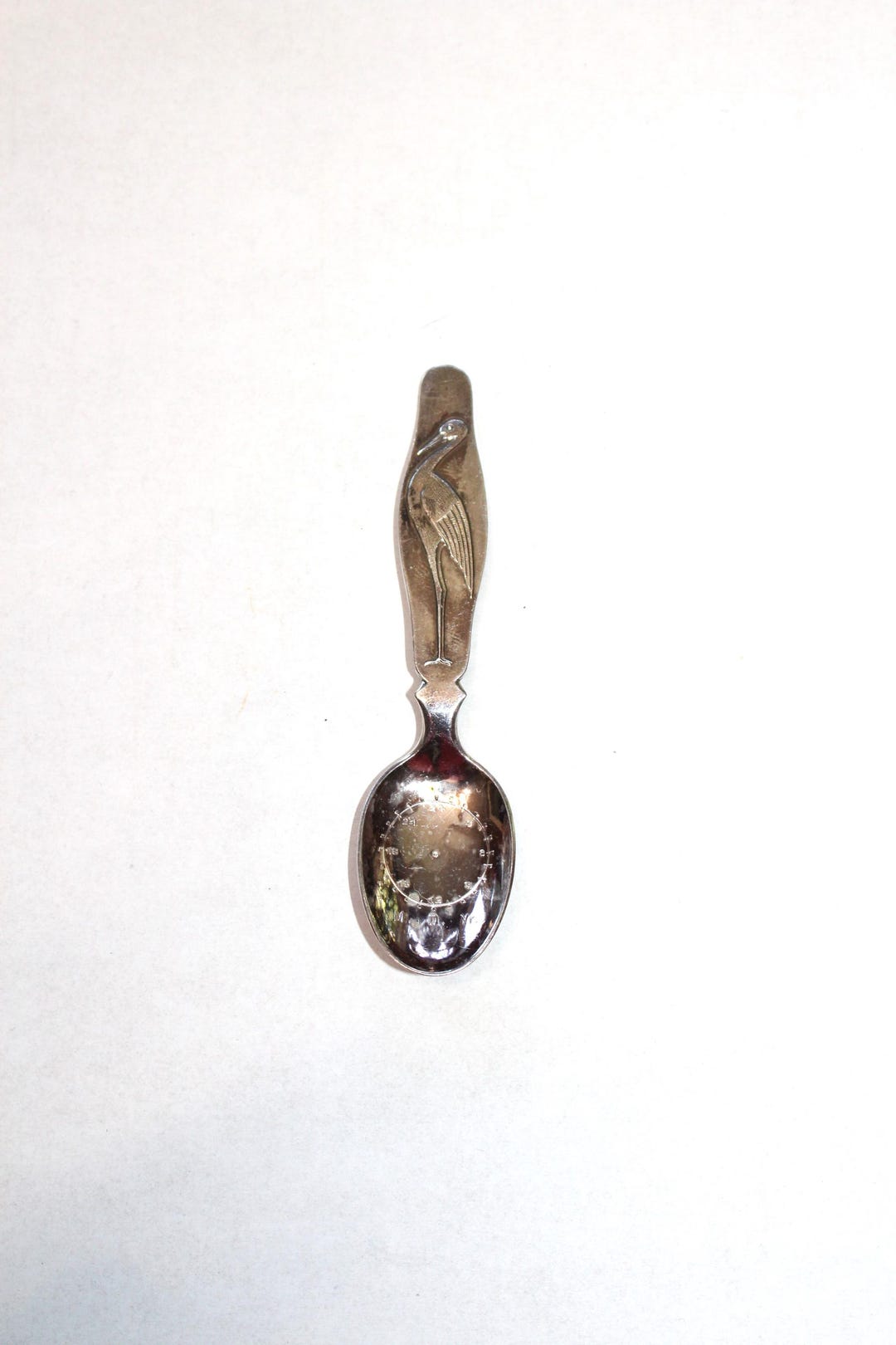 Vintage Norwegian Silverplate Stork Spoon Th. Marthinsen Circa 1967 - Etsy