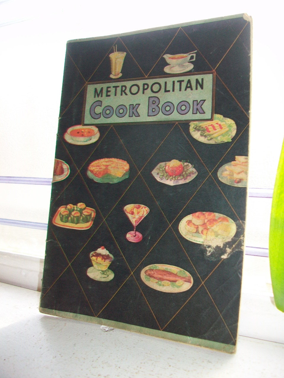 Vintage Cookbook Metropolitan Cook Book 1930s