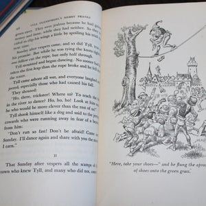 Vintage Children's Book Tyll Ulenspiegel's Merry | Etsy