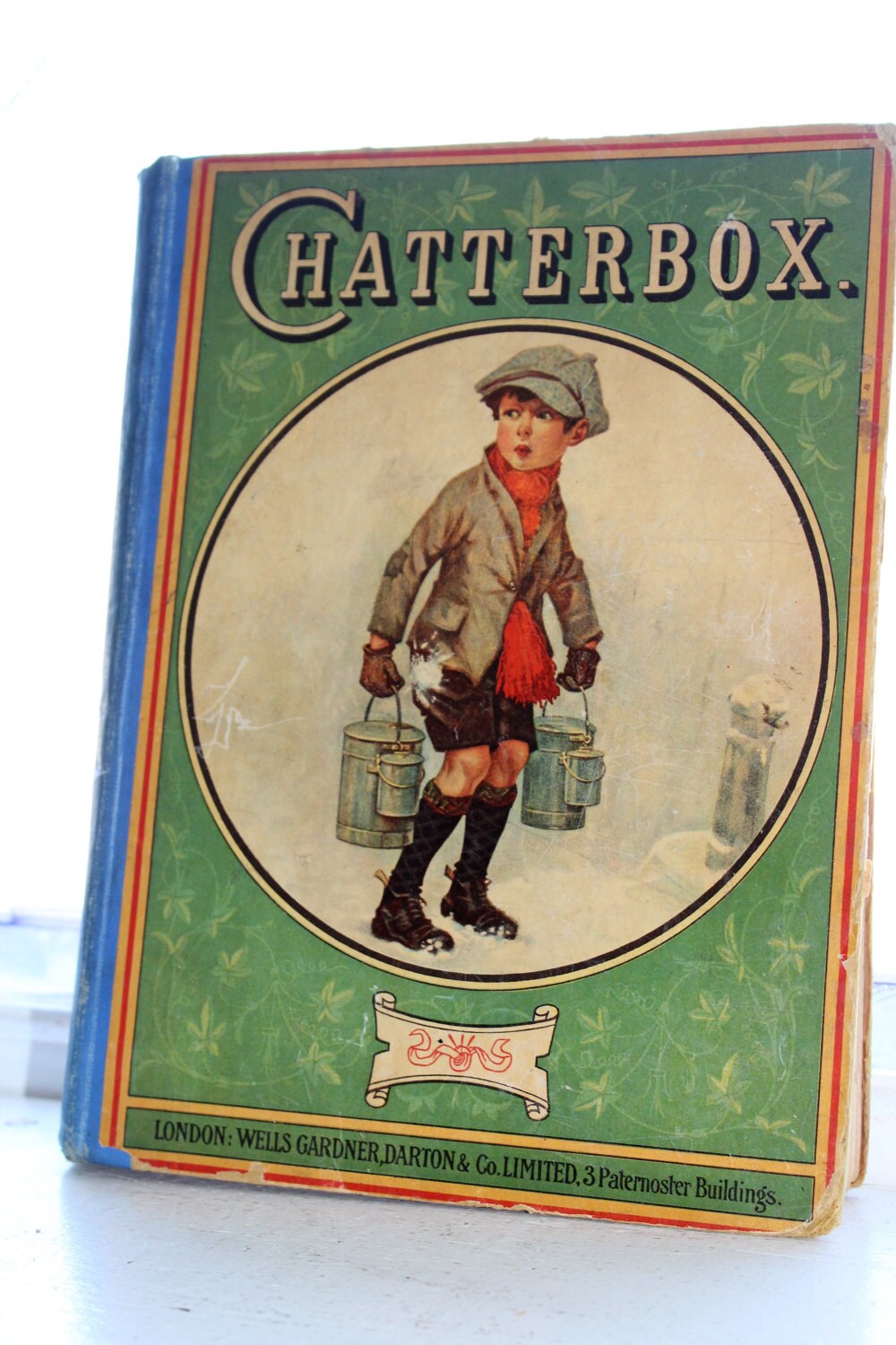 Antique Children's Book Chatterbox 1923