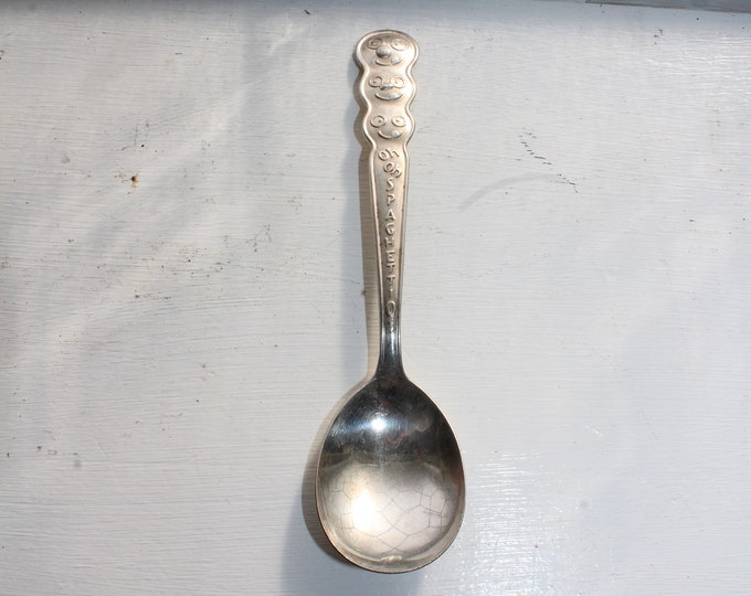 Vintage Spaghettios Silverplate Advertising Spoon International Silver ...
