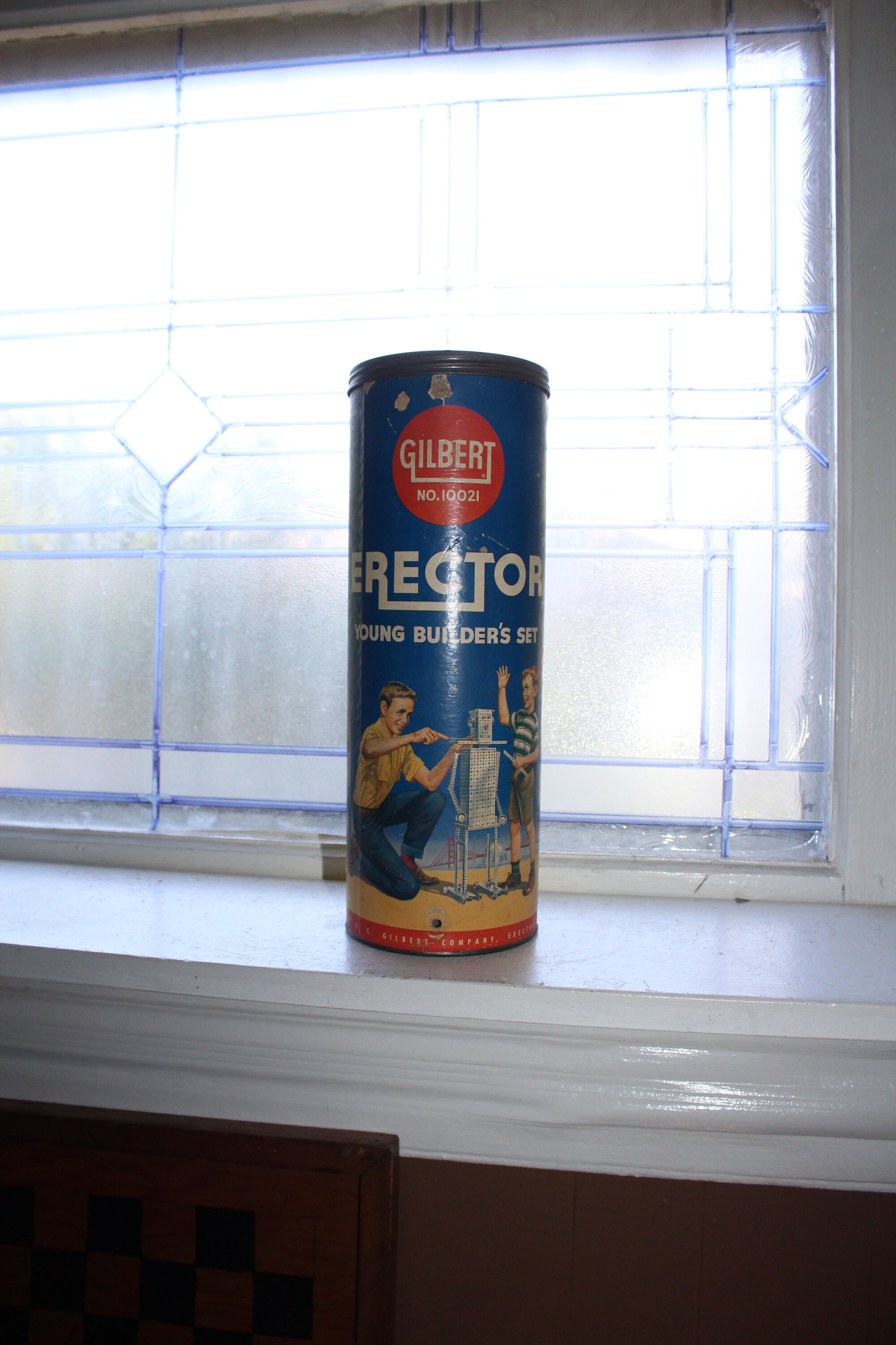 Vintage Gilbert Erector Set Toy Model 10021