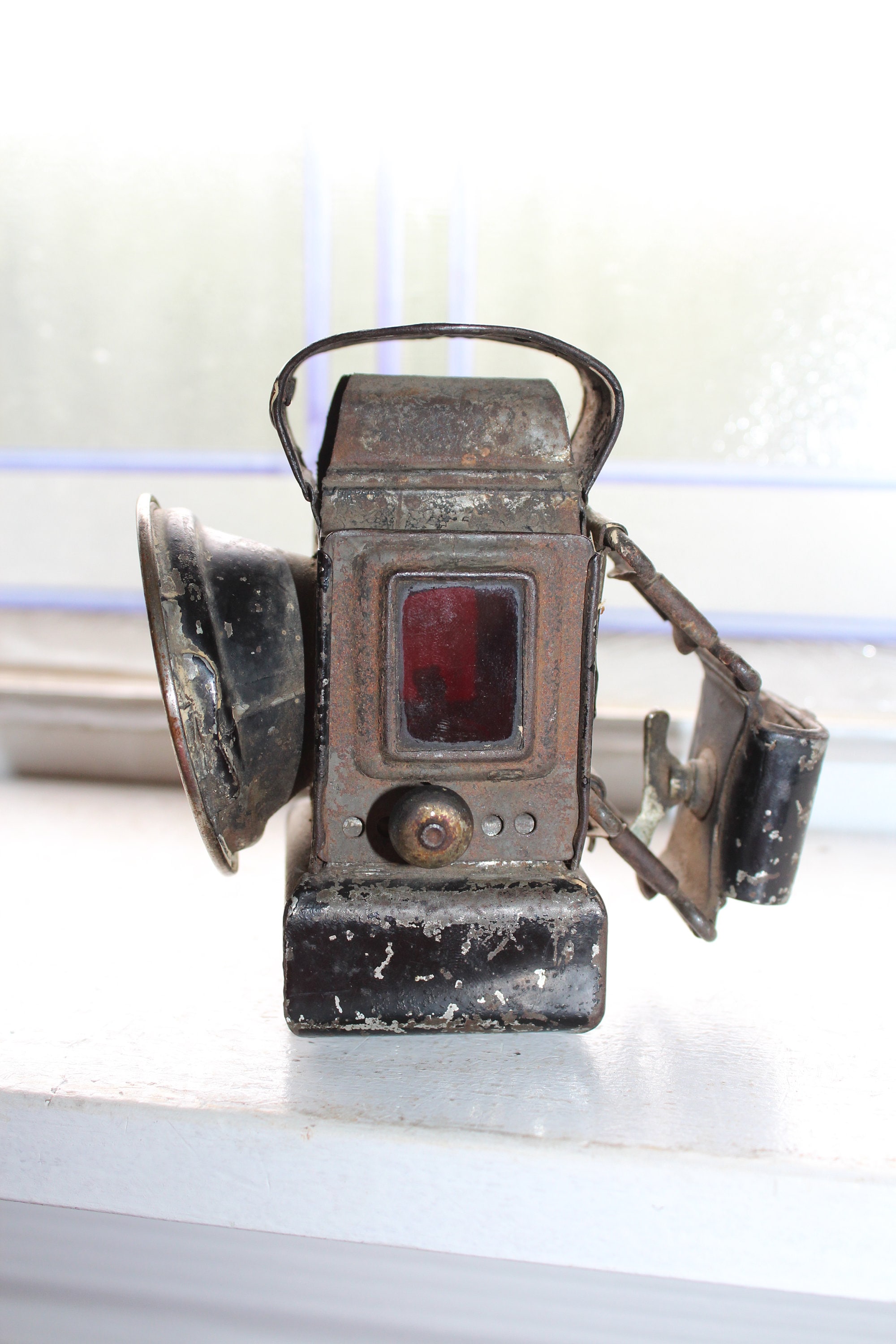 Antique Wonder Bicycle Light Lamp Powell & Hanmer