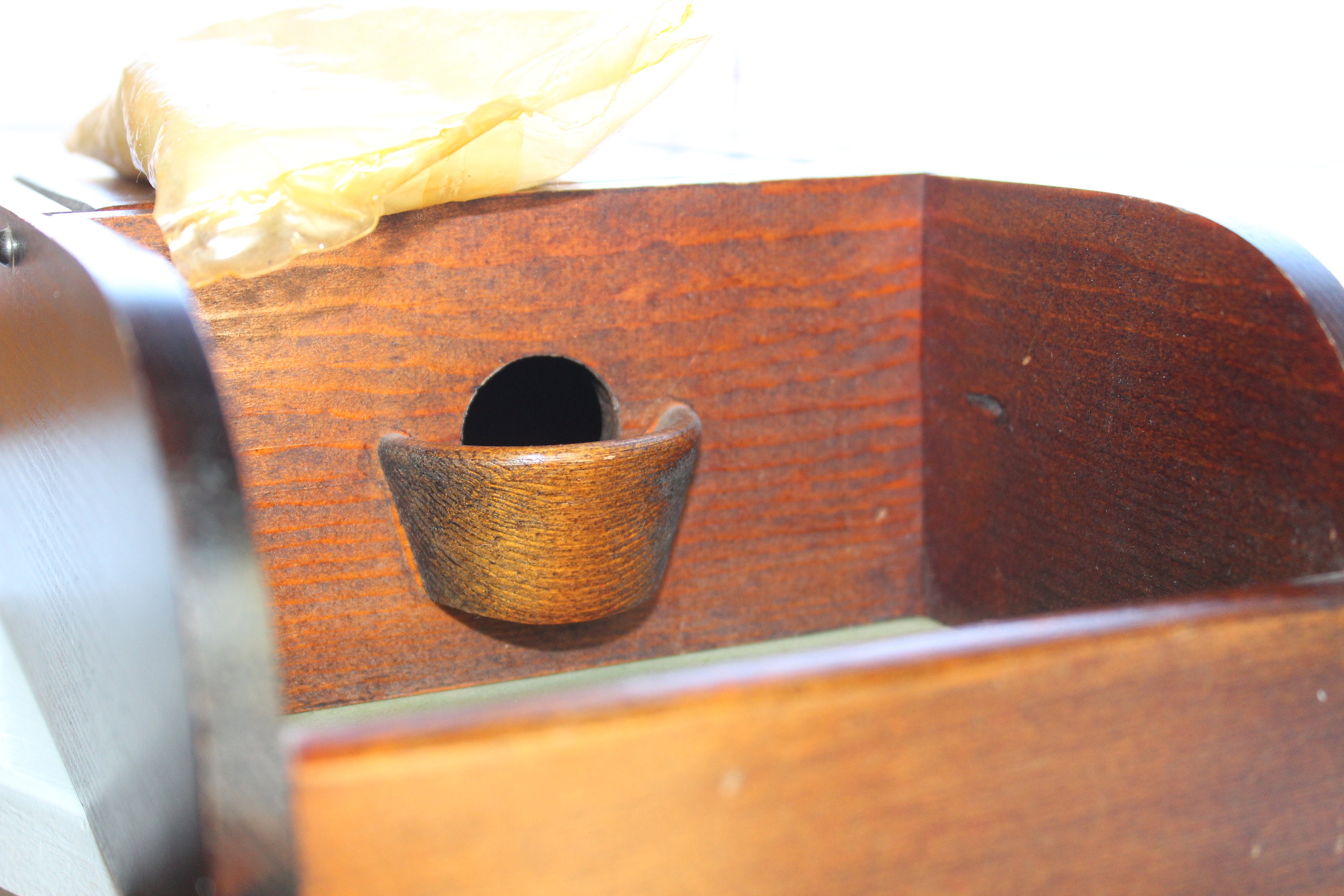 Antique Masonic Voting Box with Marbles