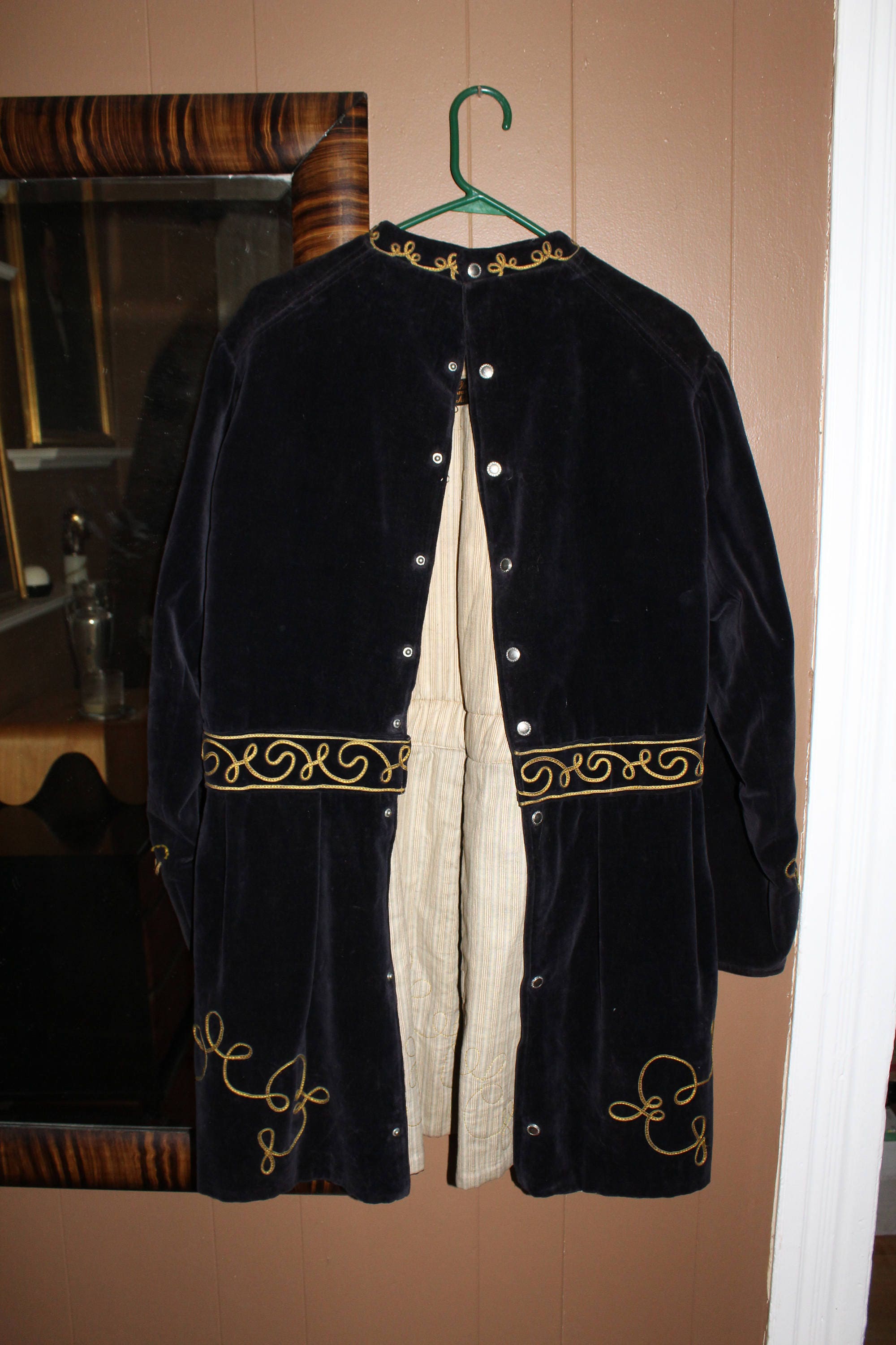 Antique Odd Fellows Tunic Masonic Halloween Rennaissance Costume Wizard