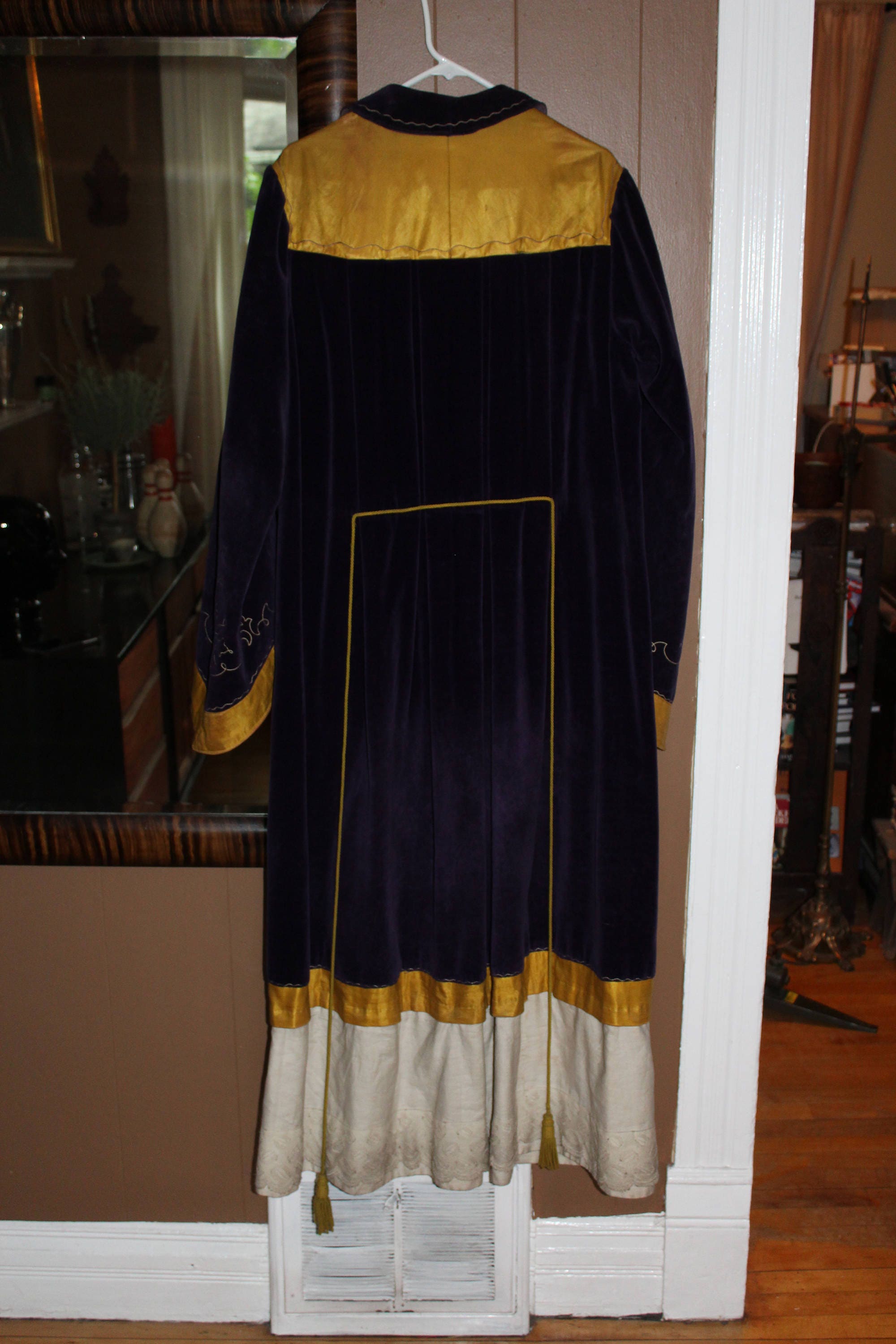 Antique Odd Fellows Robe Masonic Halloween Rennaissance Costume Wizard Robe