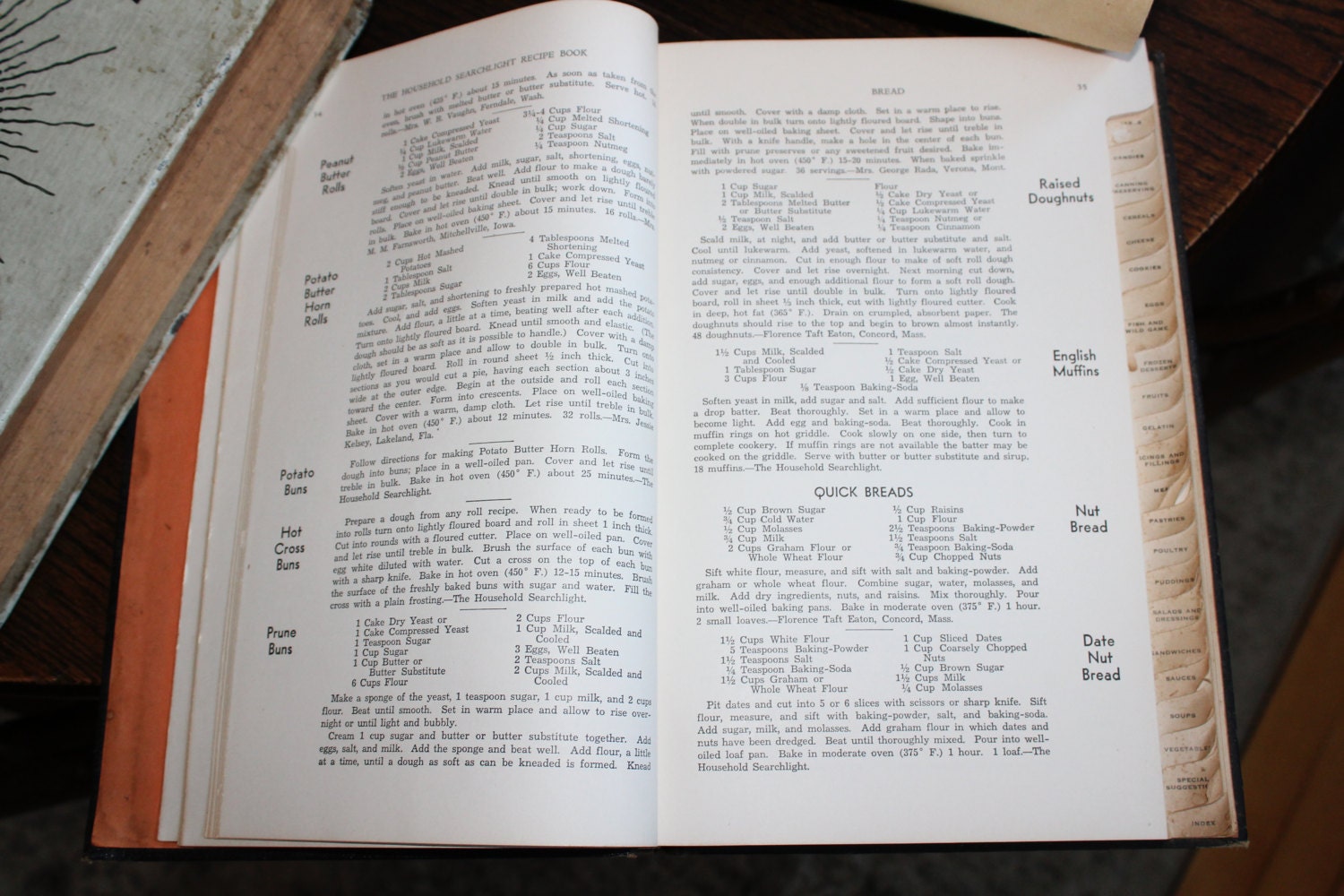 1940 Cookbook Searchlight Recipe Book Cook Book