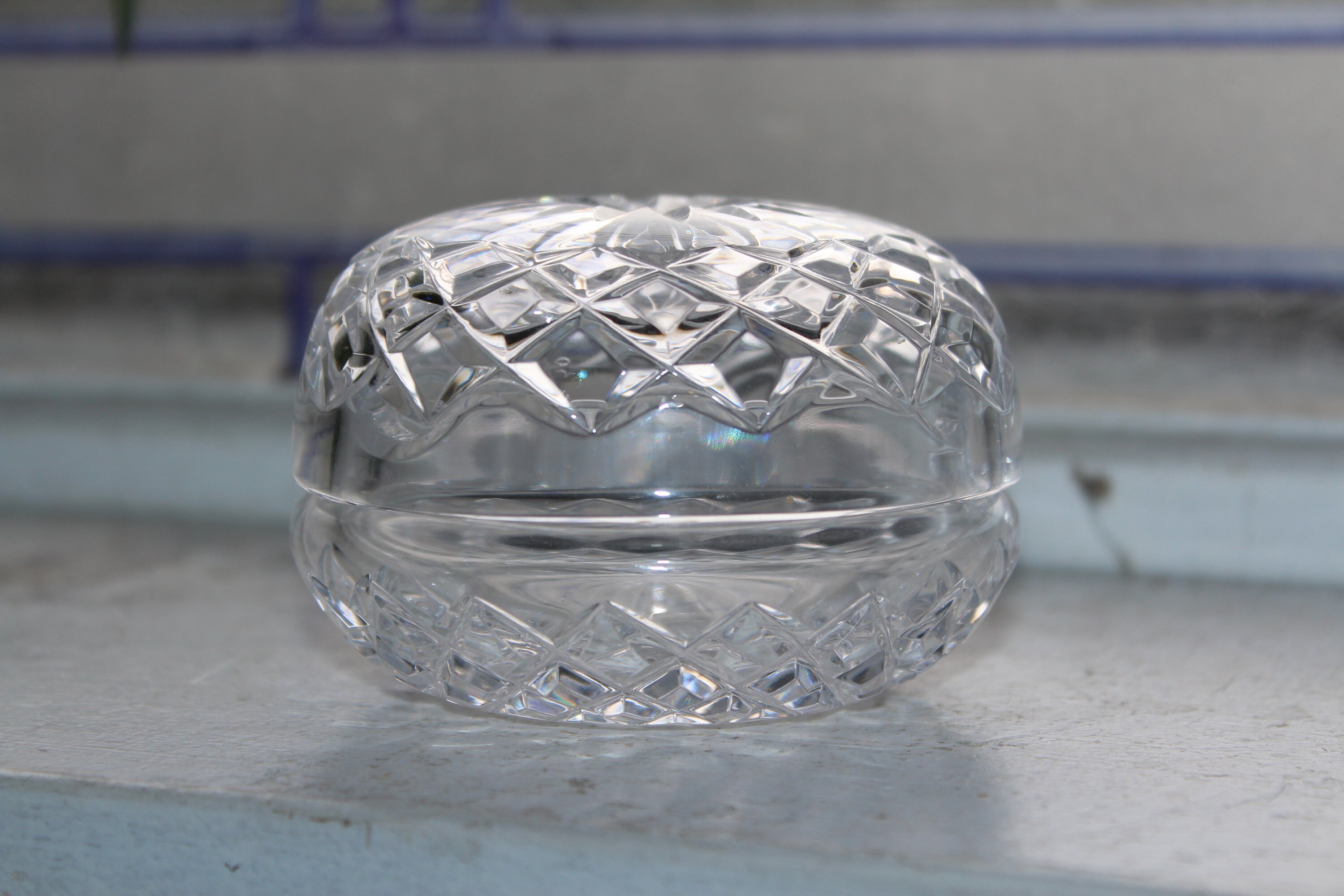 Cavan Crystal Covered Ashtray