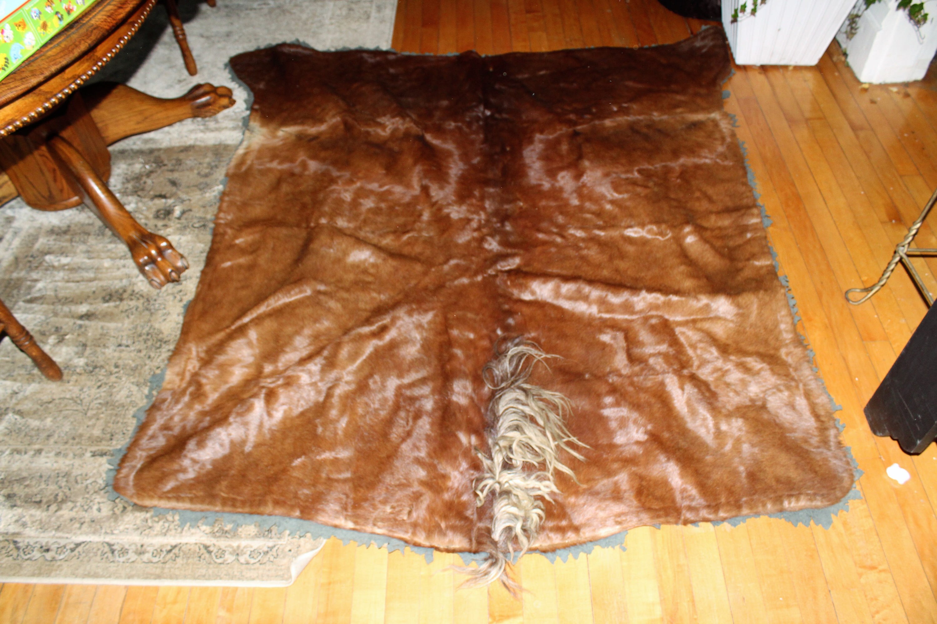 Reserved for Karen Antique Western Horsehide Blanket Lap Robe for ...