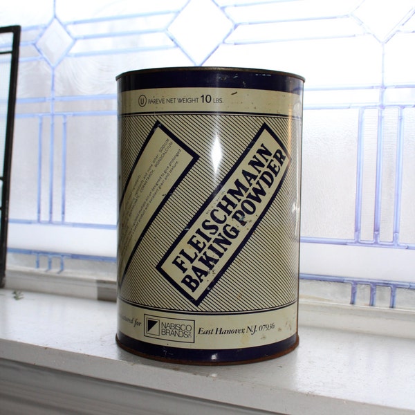 Baking Powder Tin - Etsy