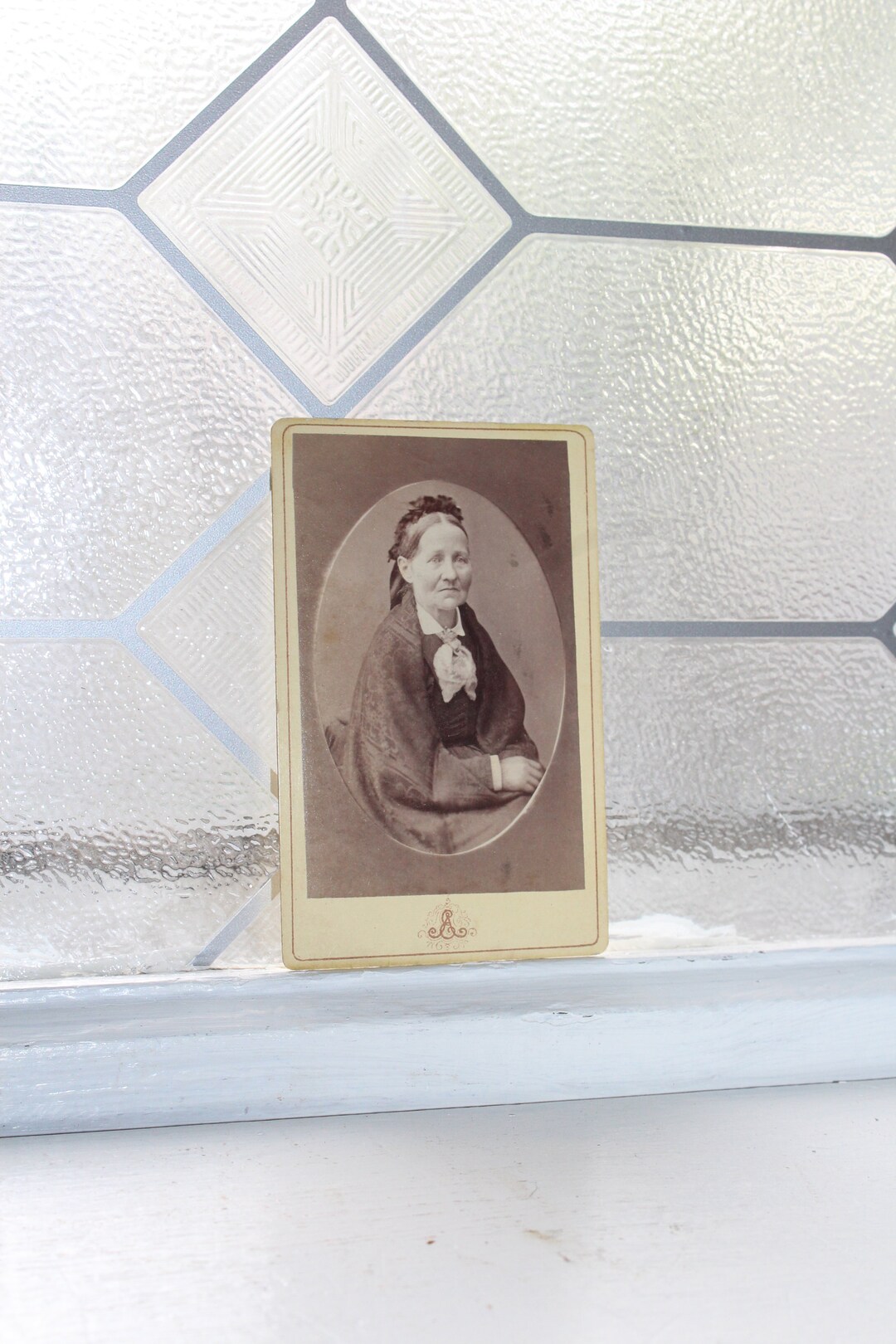 Antique Carte De Visite CDV Photograph Old Victorian Woman 1800s - Etsy
